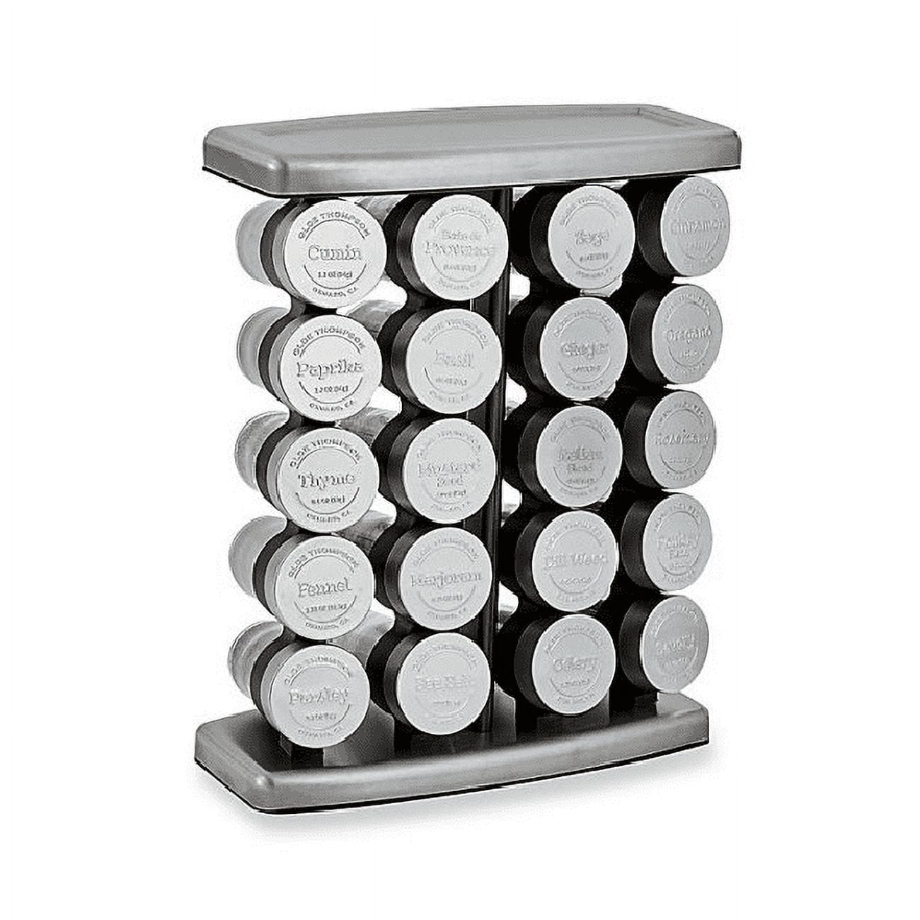 Olde Thompson 25-728 20 Jar Traditional Spice Rack - Walmart.com