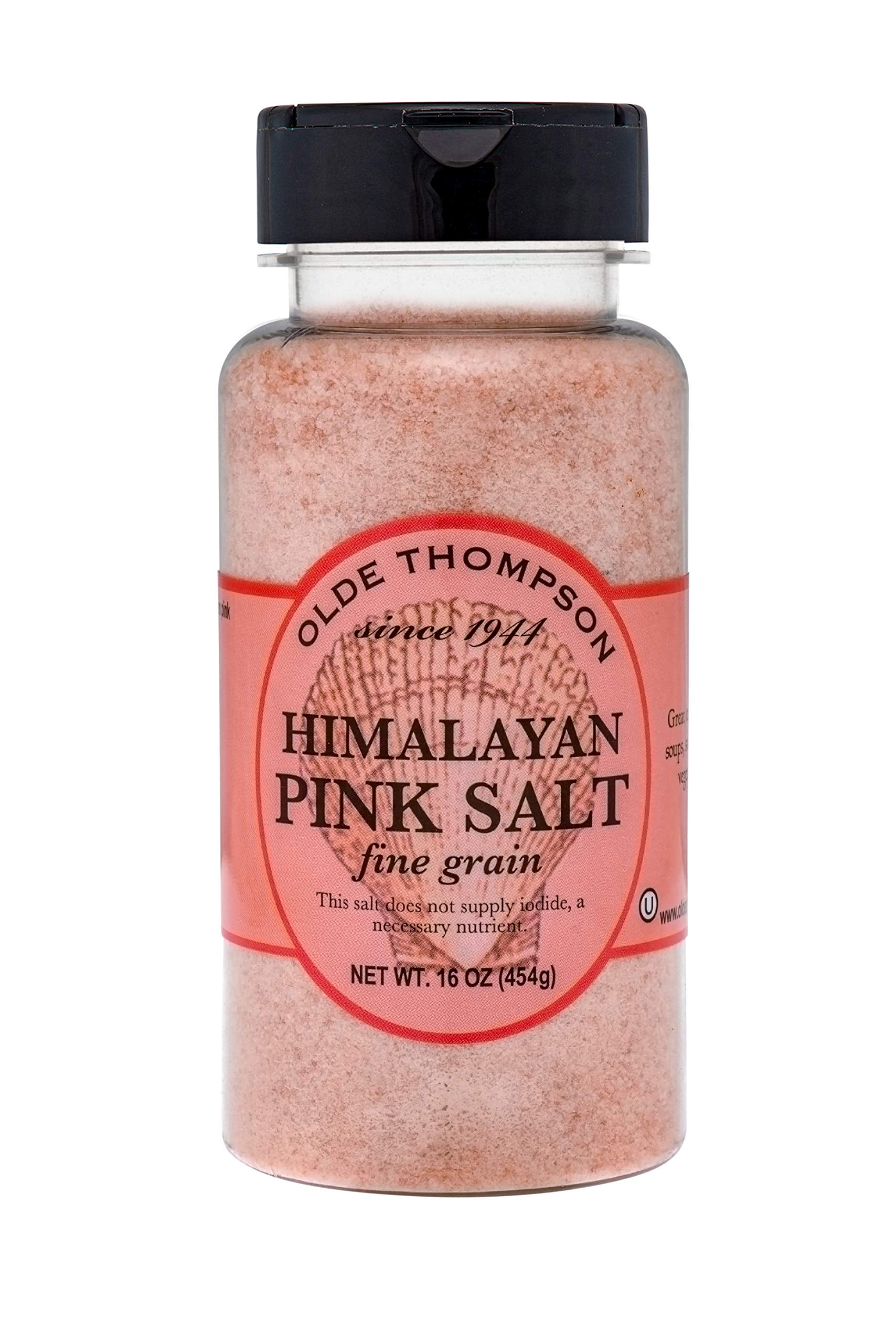 Olde Thompson Fine Grain WHF2 Himalayan Pink Salt, Refill For Salt ...