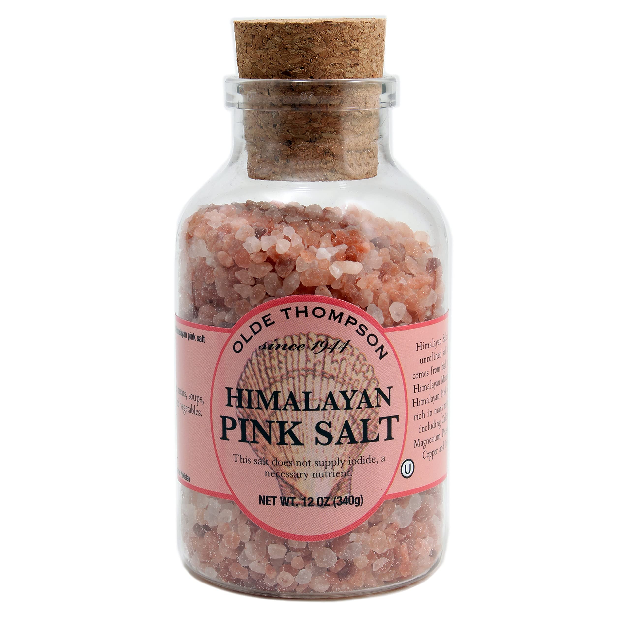 Olde Thompson Himalayan Pink KEF28 Salt, Coarse Grain, Refill For Salt ...