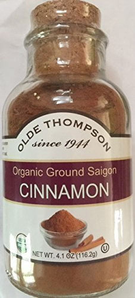 Olde Thompson Organic Ground Saigon Cinnamon 4.1ounce Jar - Walmart.com