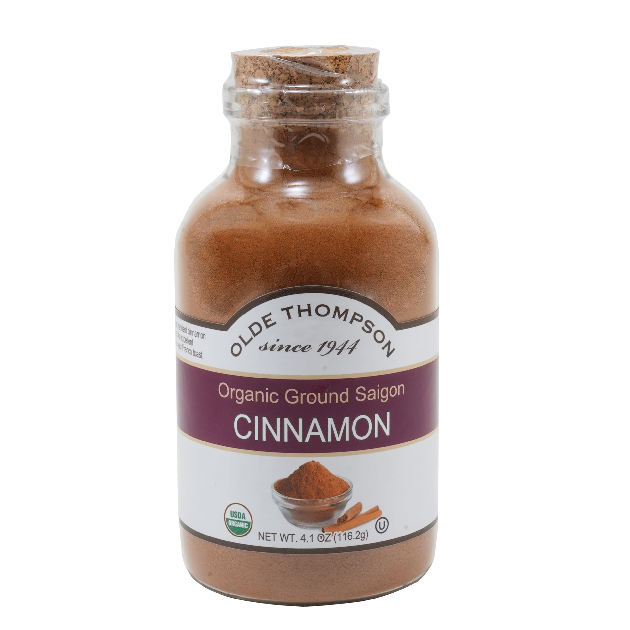 Olde Thompson Organic Saigon BCF26 Cinnamon, 4.1 Ounce - Walmart.com