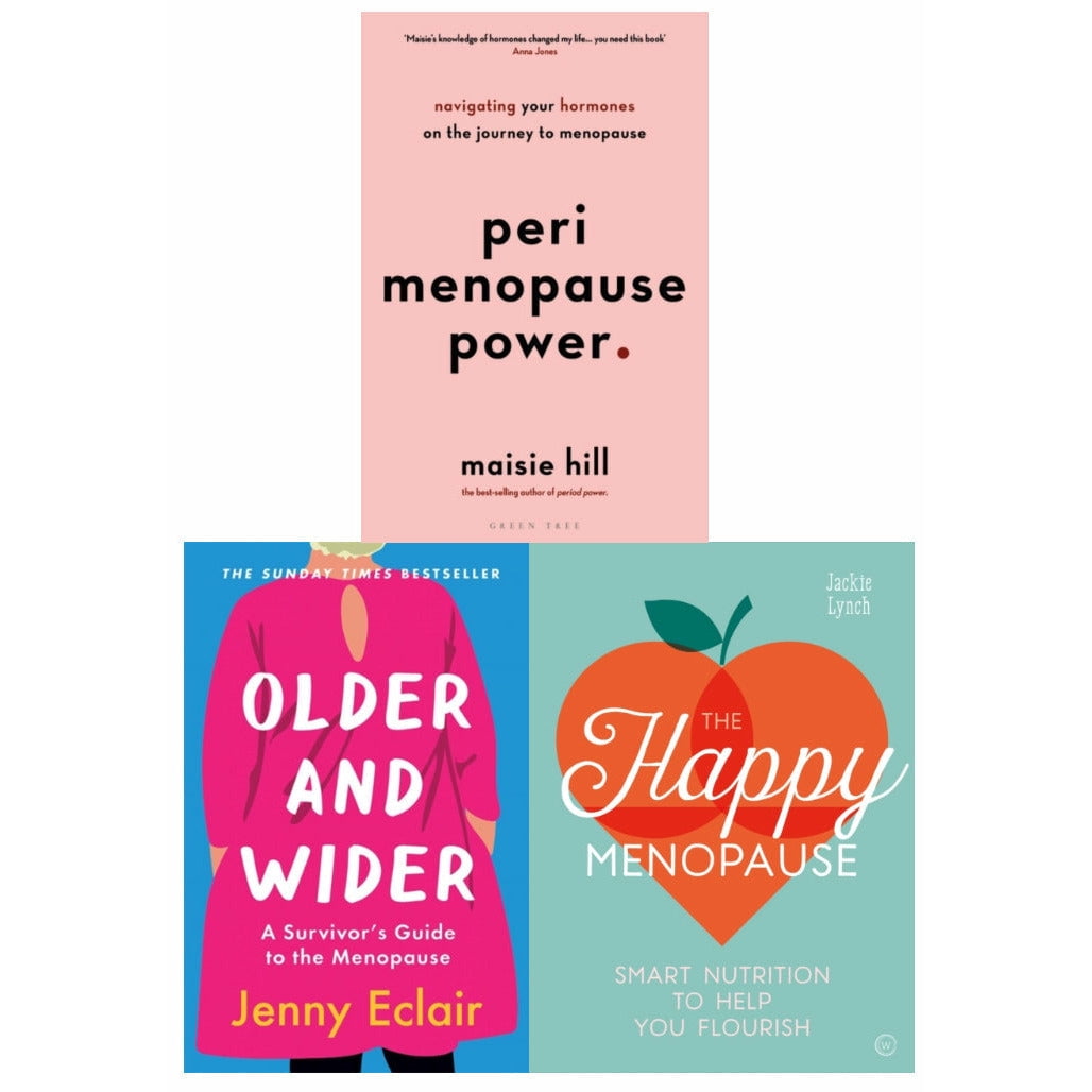 Older and Wider, The Happy Menopause & Perimenopause Power 3 Books Collection Set - Walmart.com