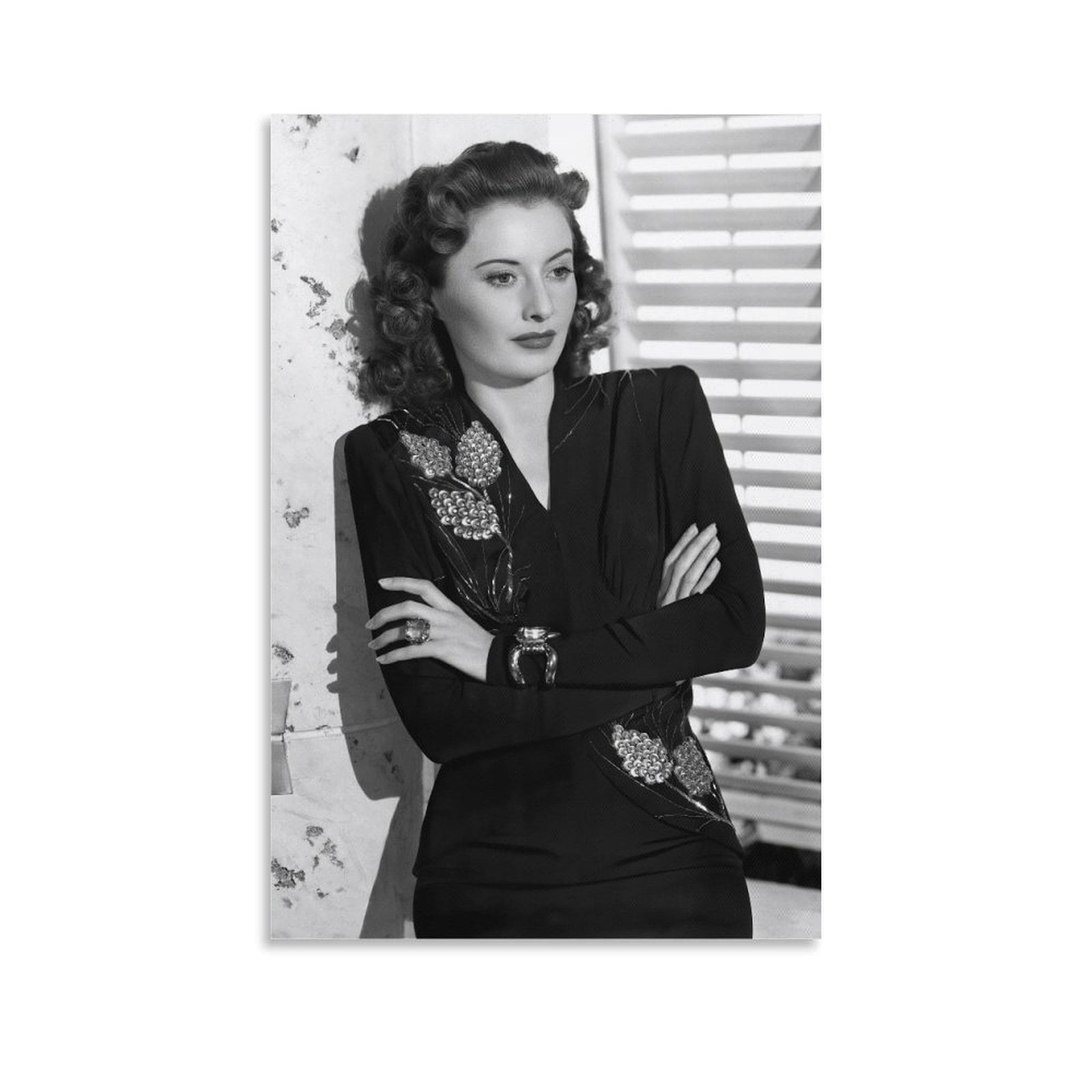The Oldest Film Actresses Barbara Stanwyck Poster Picture Print Wall ...