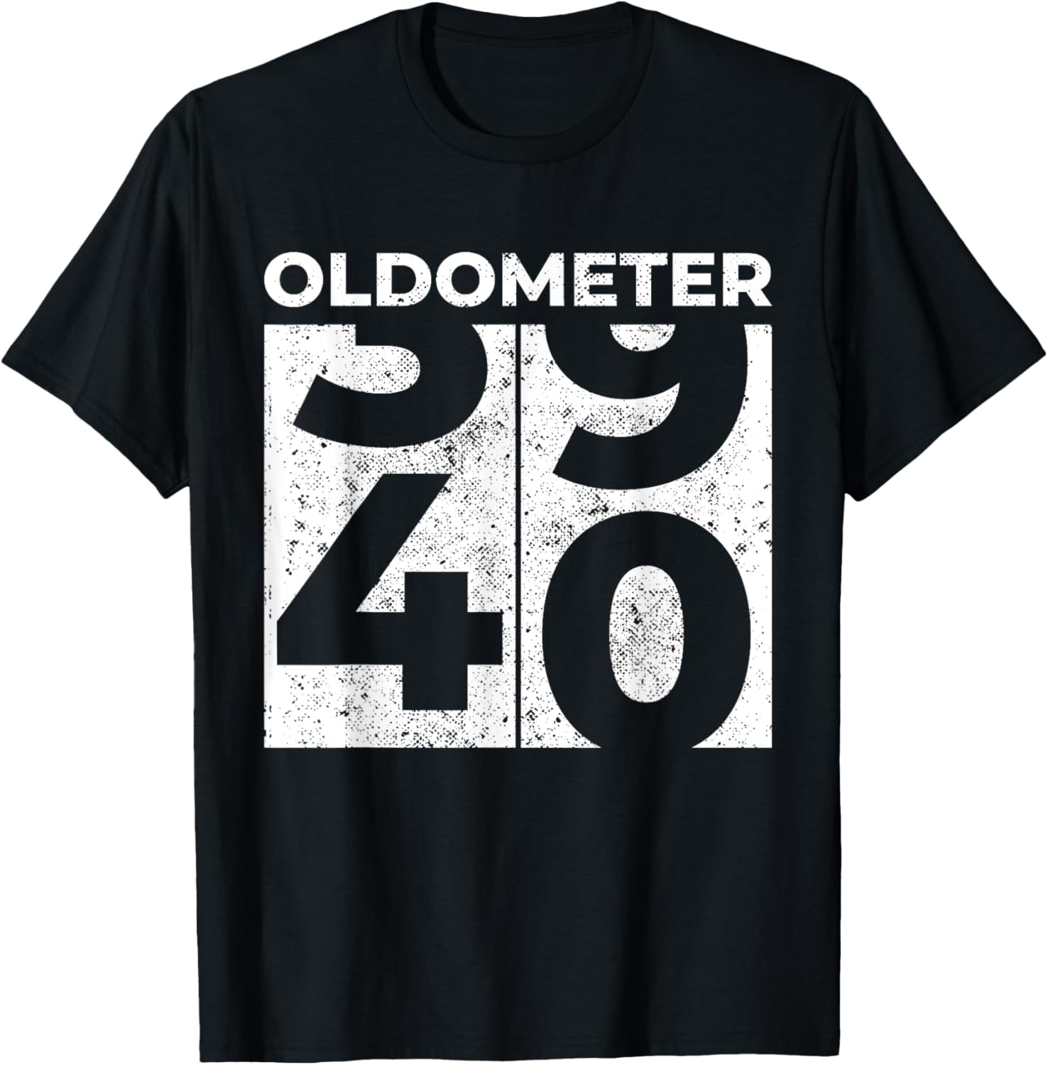 Oldometer 40 Funny 40th Birthday Gift 40 Years Old T-Shirt - Walmart.com