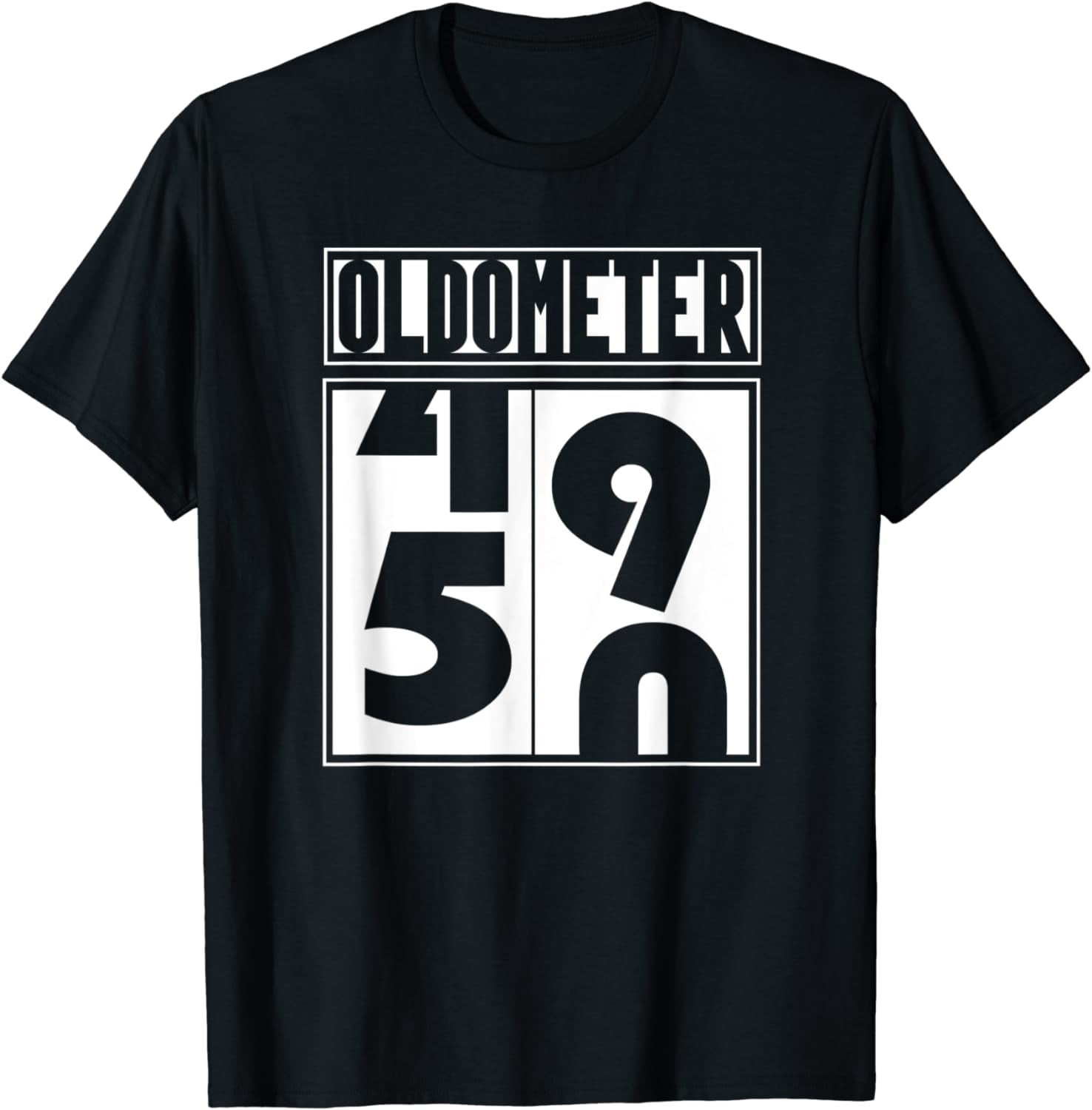 Oldometer 50th Birthday Shirt - Walmart.com