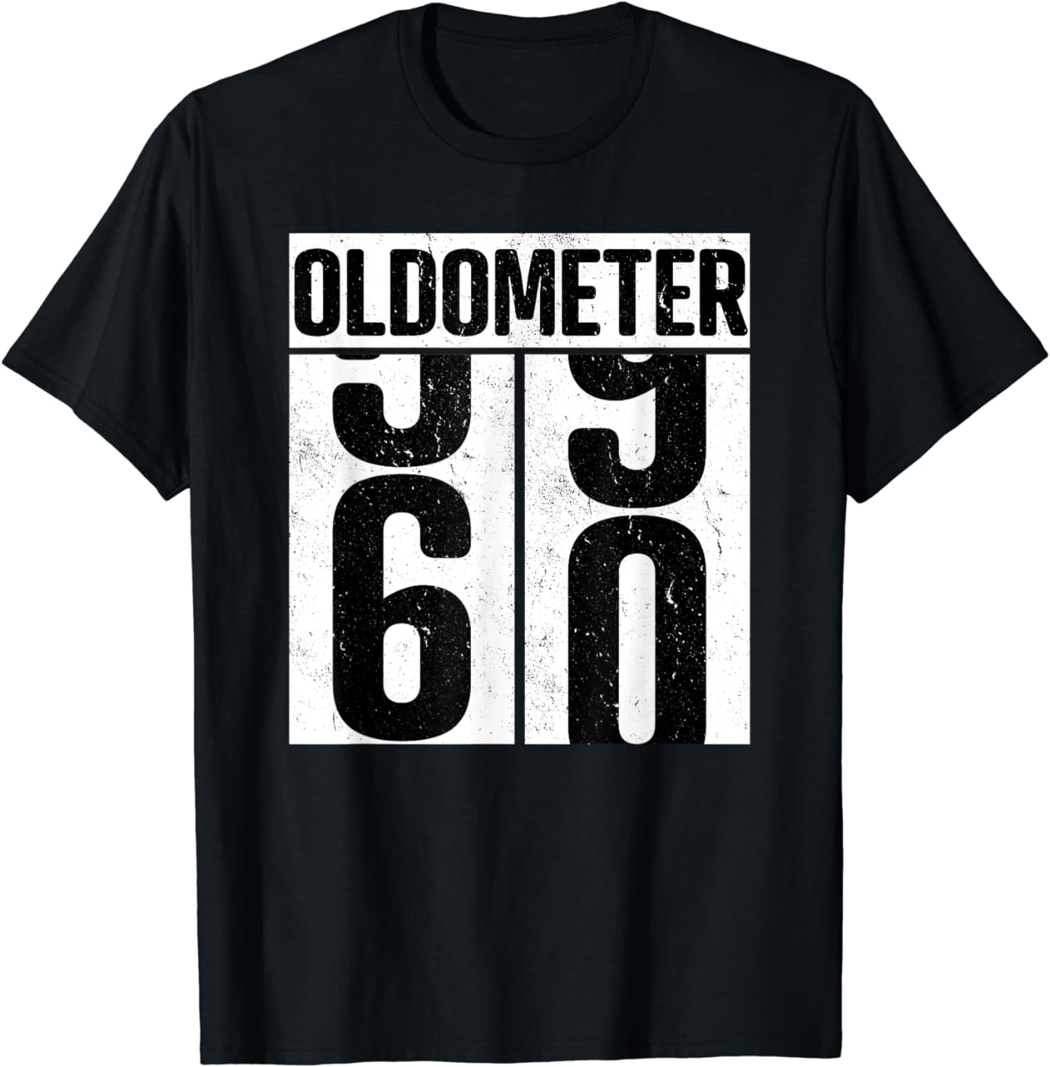 Oldometer 60 - 60th Birthday Oldometer T-Shirt - Walmart.com