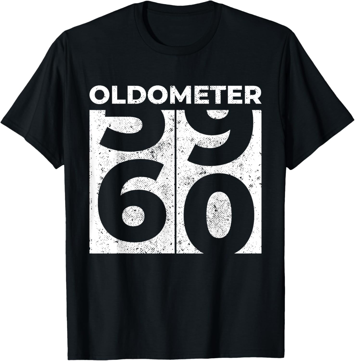 Oldometer 60 Funny 60th Birthday Gift 60 Years Old T-Shirt - Walmart.com