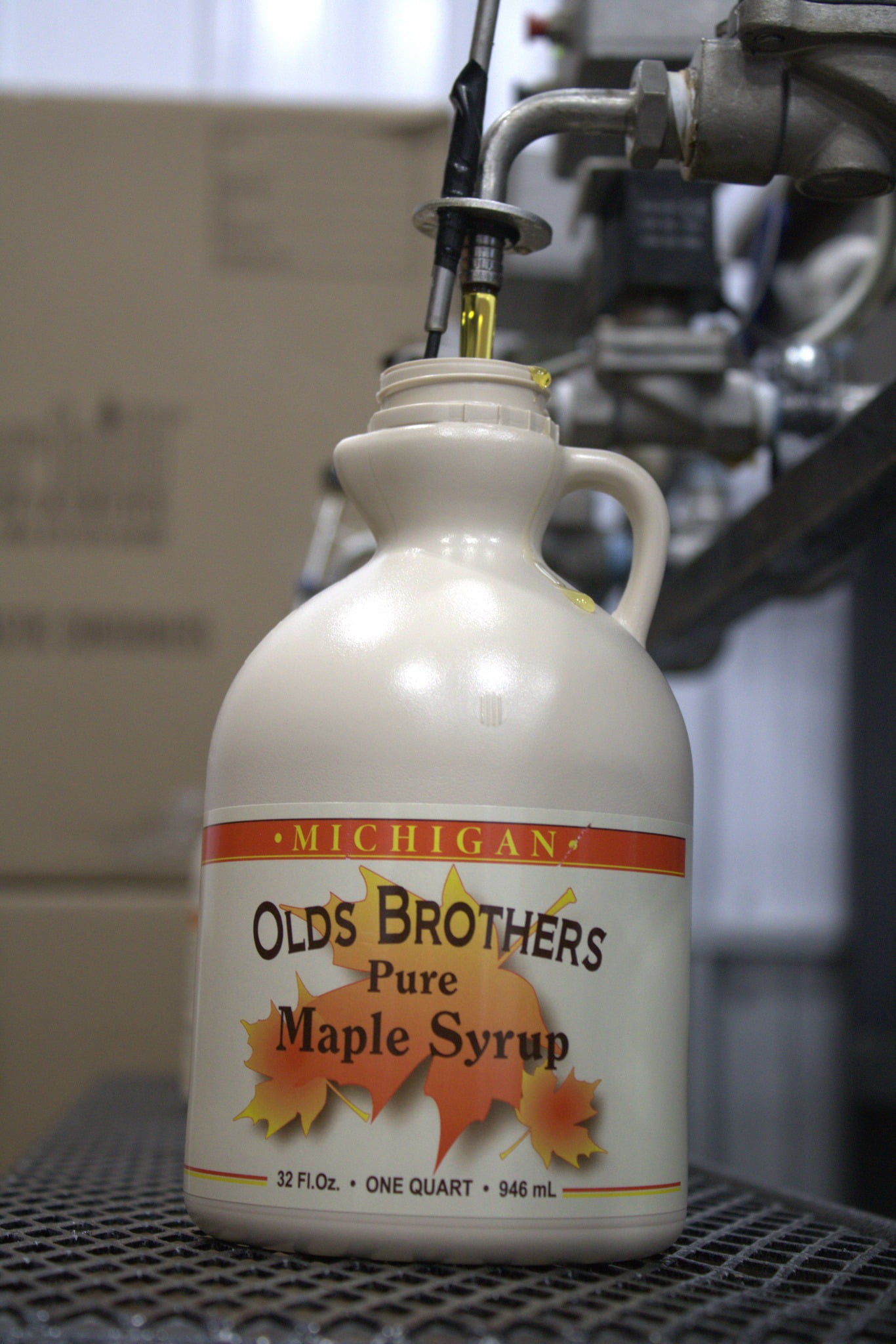 Olds Brothers Pure Maple Syrup 32 oz Northern Michigan - Walmart.com
