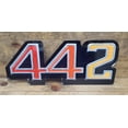 Oldsmobile 442 Color Logo Flat Steel Wall Sign - Walmart.com