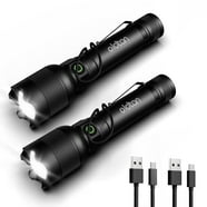 Infinity X1 3500 Lumen Dual Power Flashlight 2-Pack – High-Performance ...