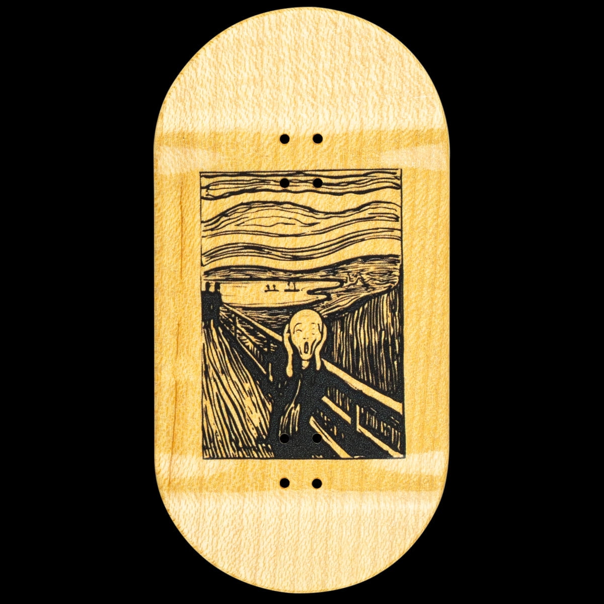 Oldwood Fingerboard Deck - The Scream 50mm - Walmart.com