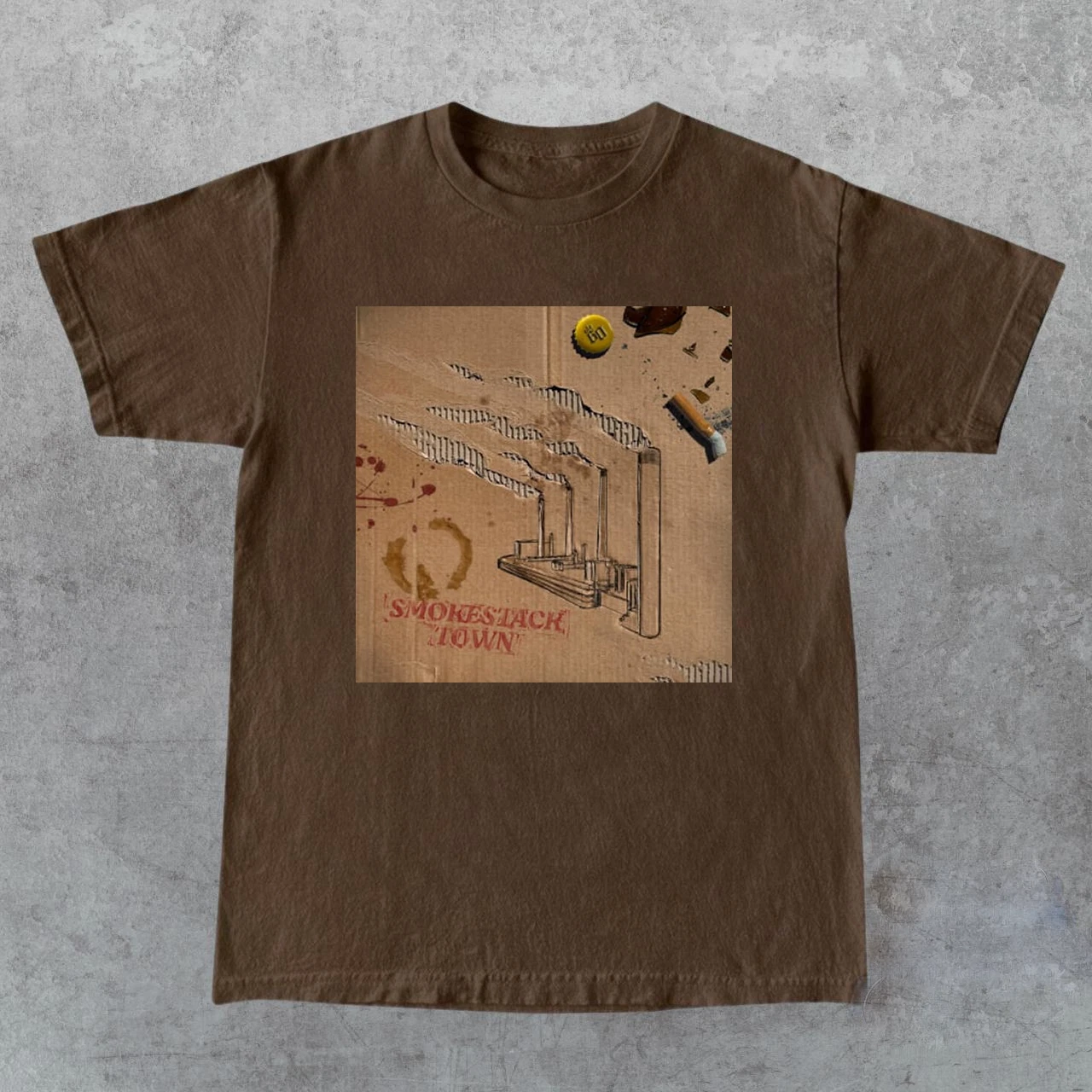 Ole 60 Band Debut Album Smokestack Town T Shirt - Walmart.com