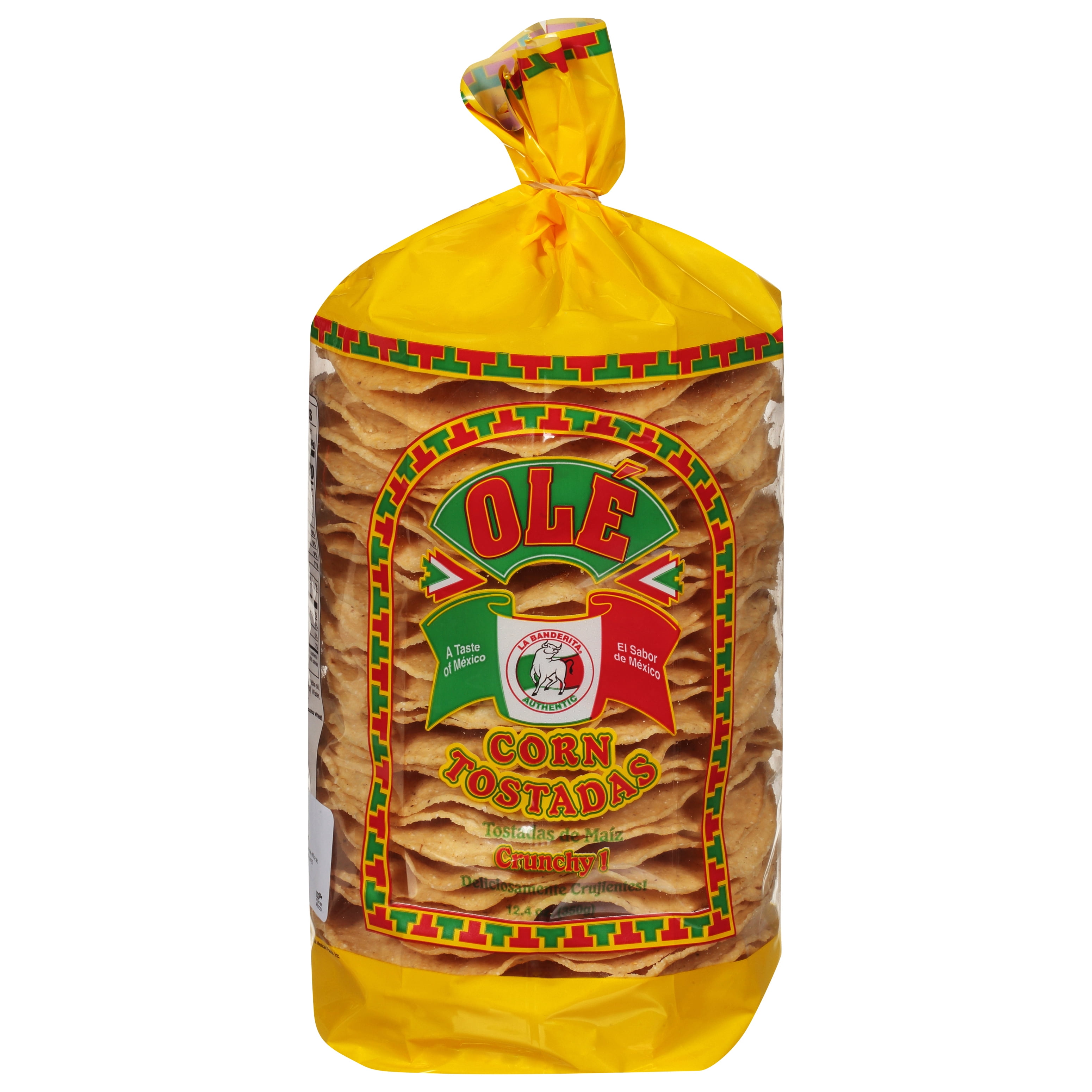 Ole Corn Tostadas, 12.4 oz, 28 Count - Walmart Business Supplies