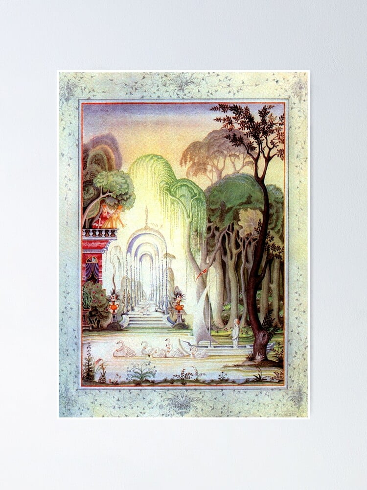 Ole Lukoje - Kay Nielsen Fashion Art Decor Frame - Walmart.com