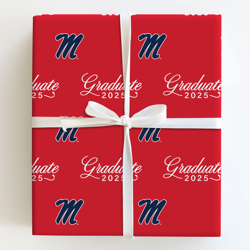 Ole Miss Graduate - Christmas Wrapping Paper Roll - Gift Wrap for ...