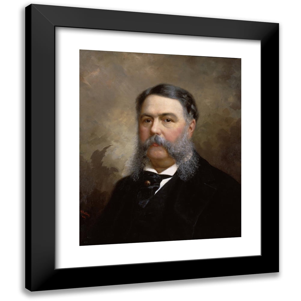 Ole Peter Hansen Balling 12x14 Black Modern Framed Museum Art Print ...