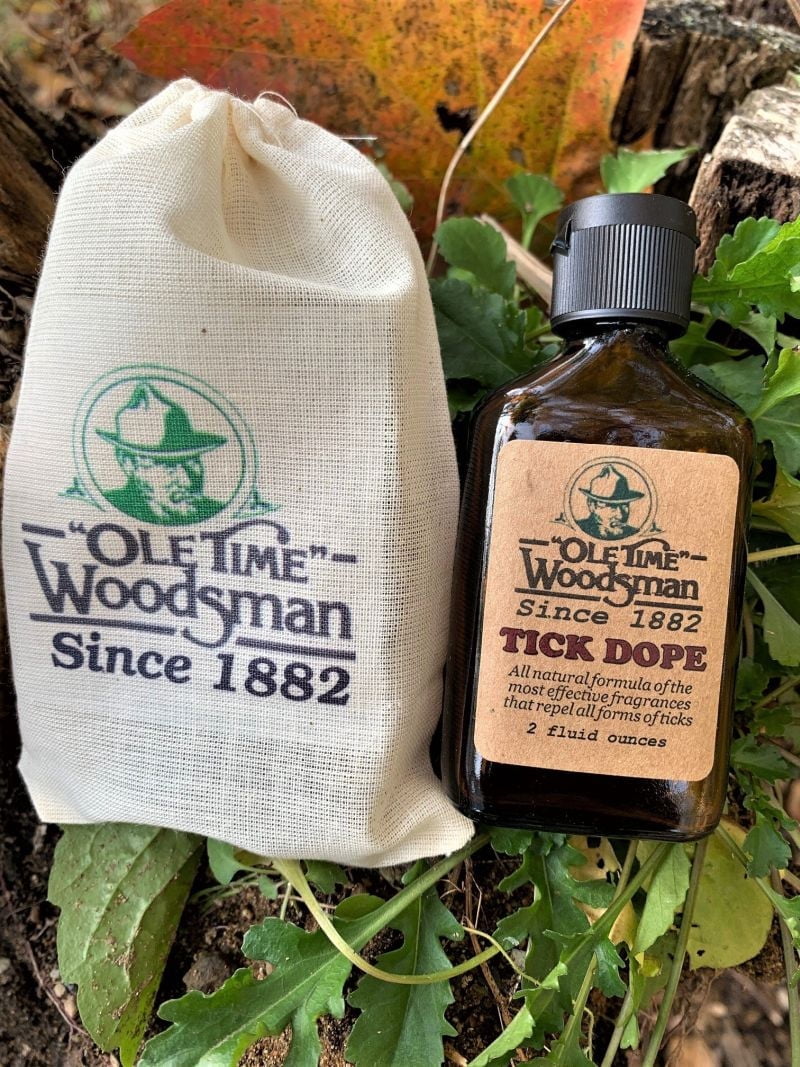 Ole Time Woodsman Natural Tick Dope Spray, Lemongrass/Cedarwood ...