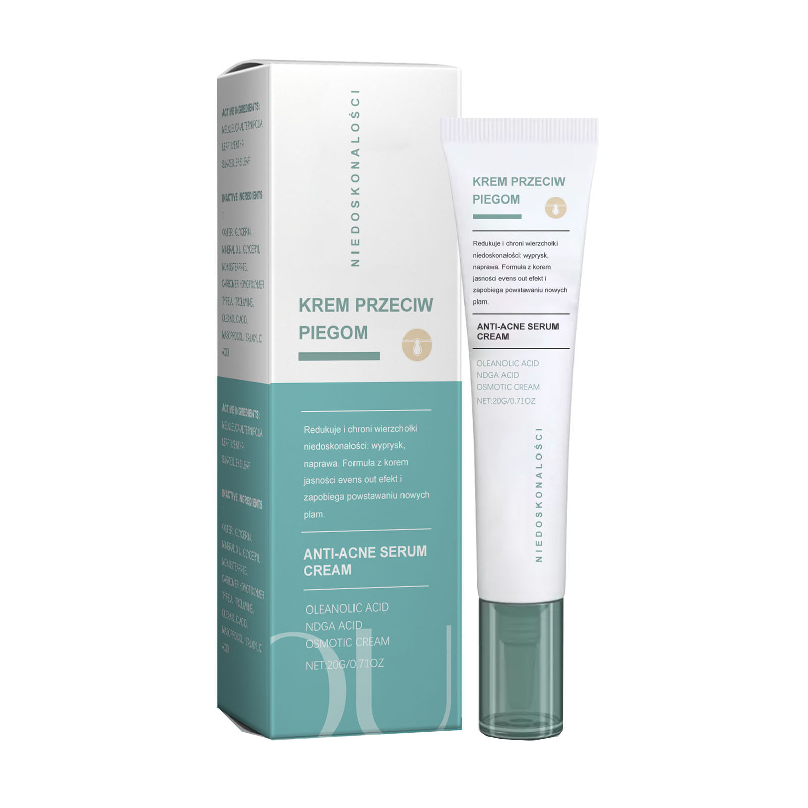 Oleanolic Acid NDGA Acid Osmotic Cream Anti-Pimple Serum Cream 20g/0 ...