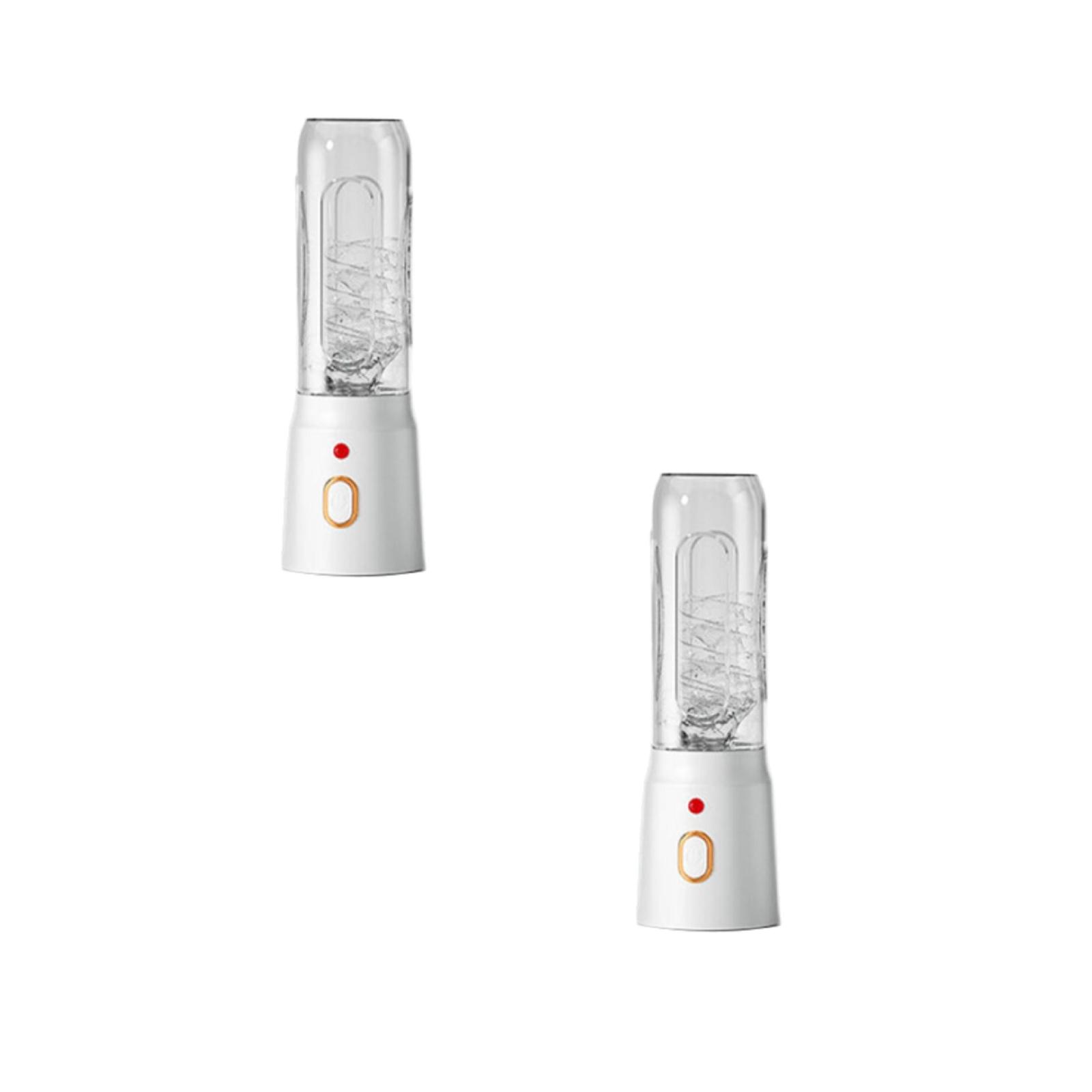 Oleegame 2PC Electric Portable Agitator Portable With Travel Cup And ...