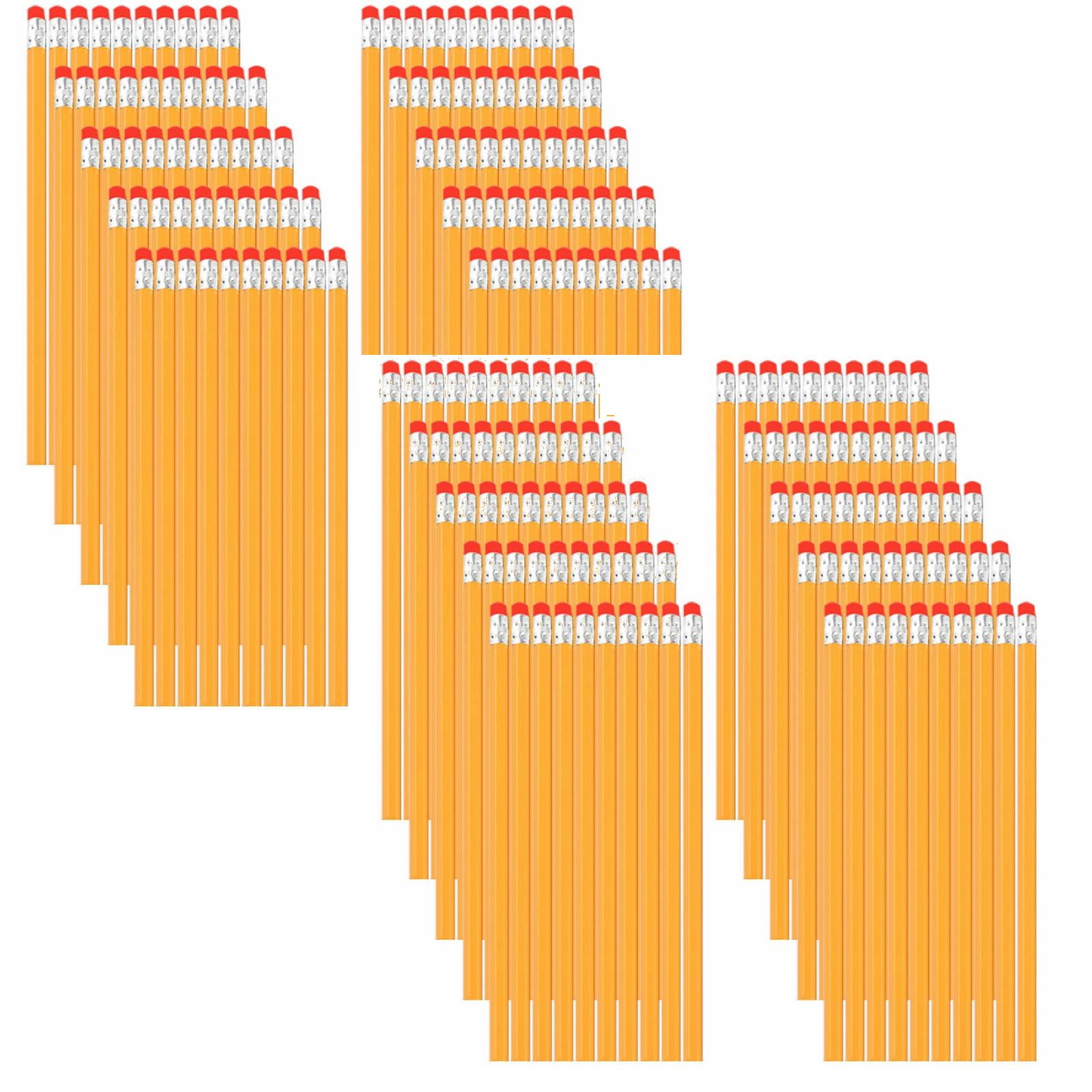 Oleegame 2PC Pens Blank Pencil HB With Eraser Student Writing For ...