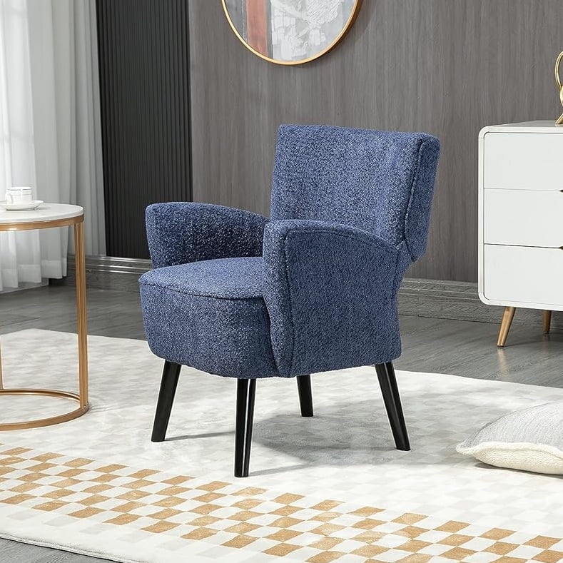 Olela Accent Chair Armchair Set of 2, Modern Fabric Living Room Chair ...
