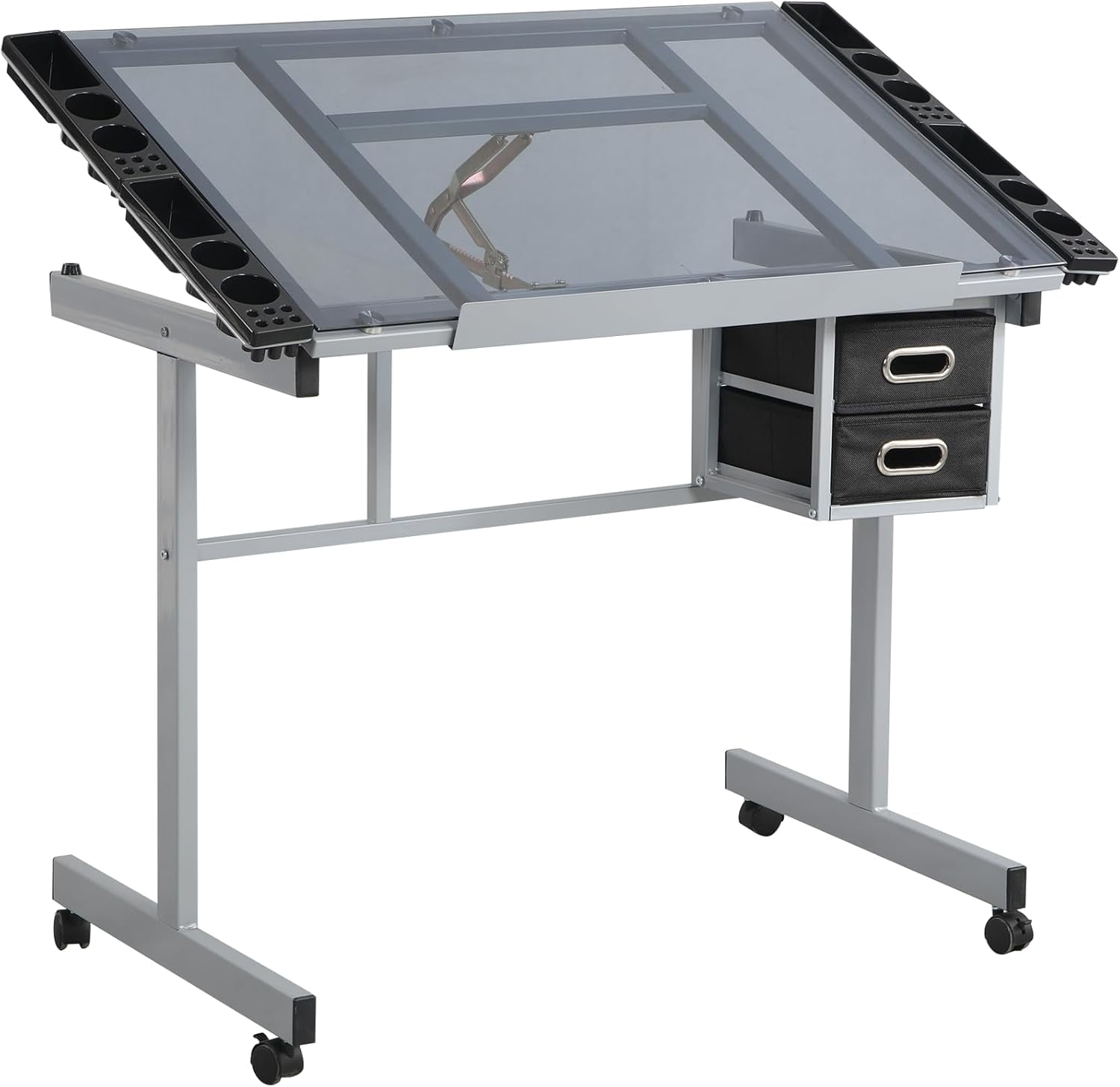 Olela Drafting Desk, Height Adjustable Drafting Table Versatile Art ...