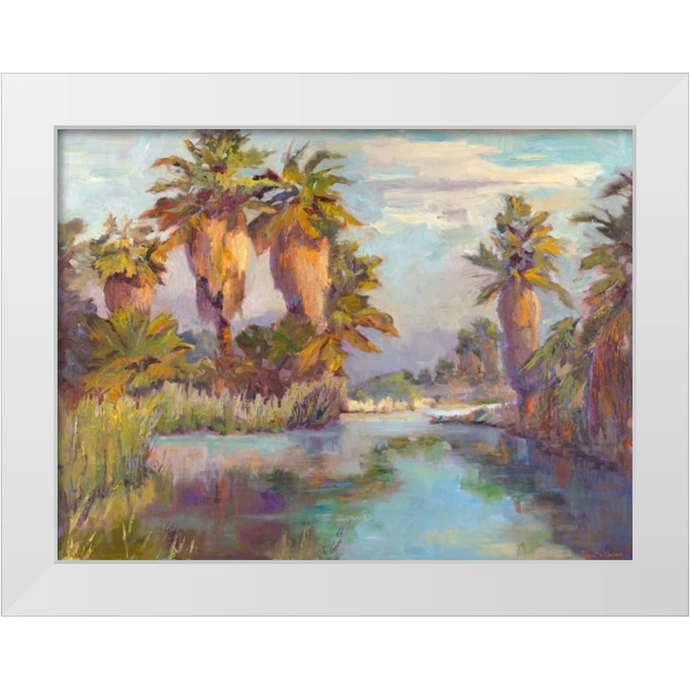 Oleson, Nanette 24x19 White Modern Wood Framed Museum Art Print Titled ...