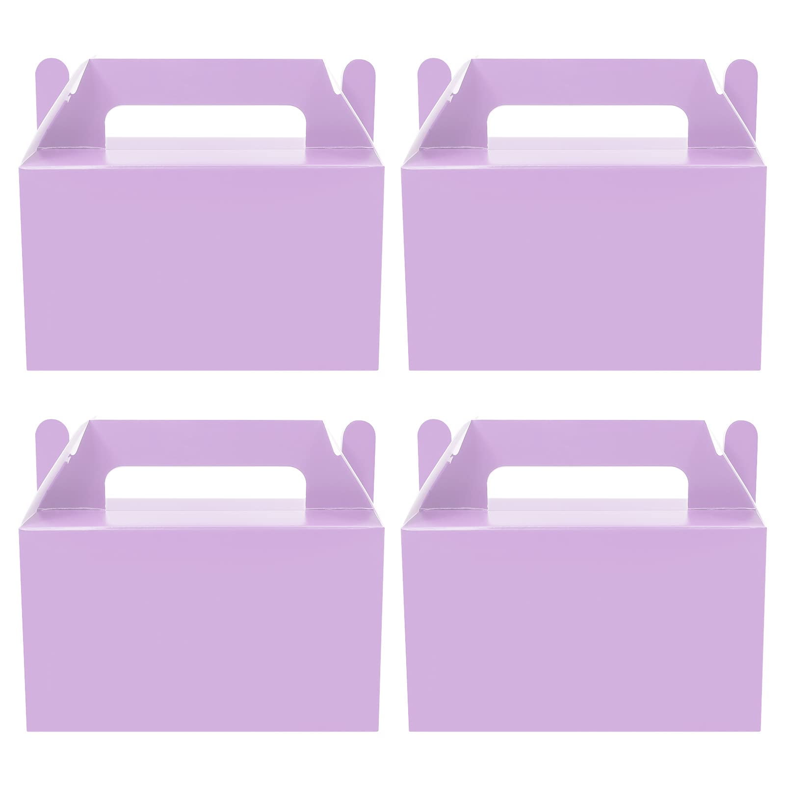 Oletx 50Pcs Purple Gable MMF7 Gift Boxes, 5.9'' Small Favor Treat Box ...