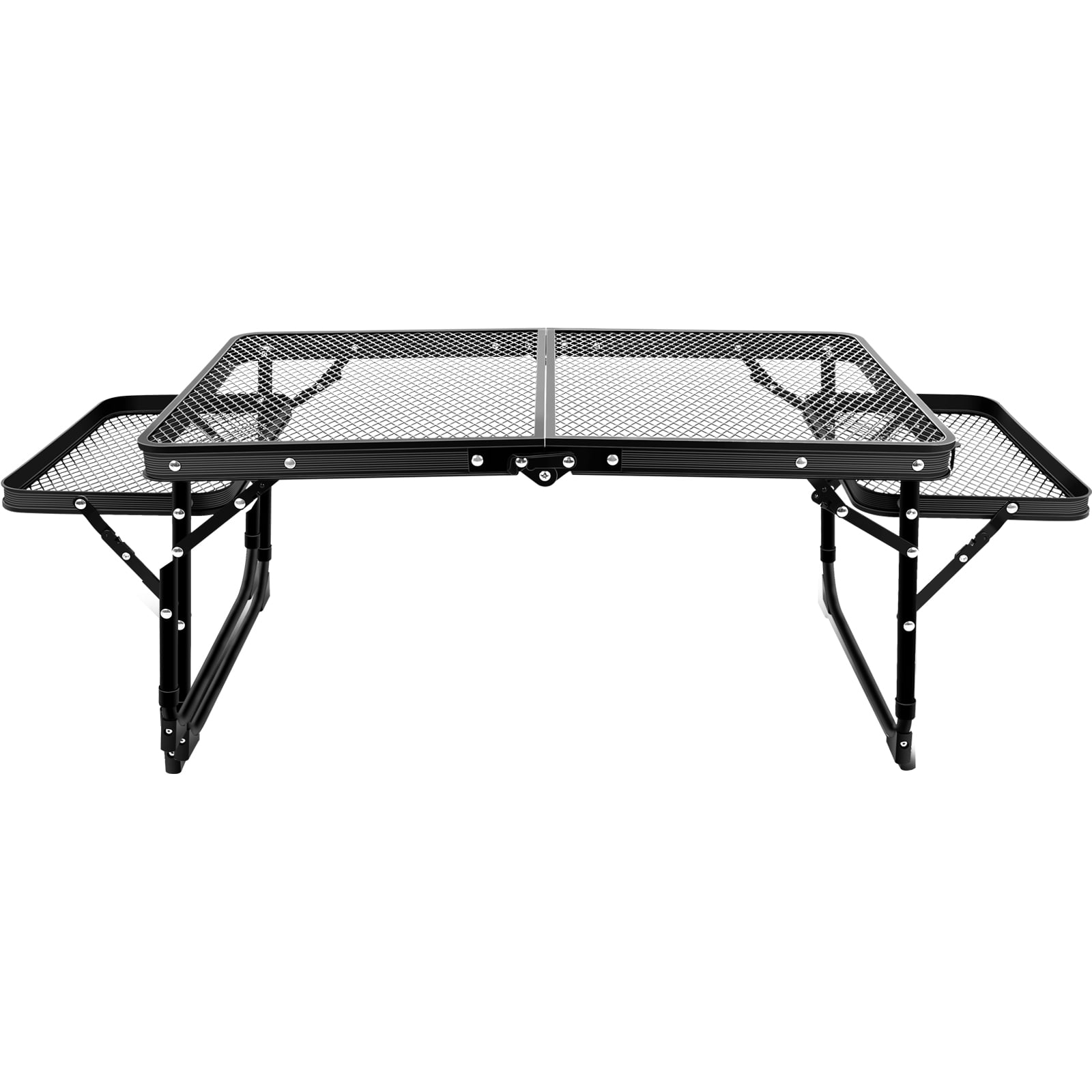 Oleyer 2023 Updated Grill Table,Folding Camping Table with Wing Panels ...