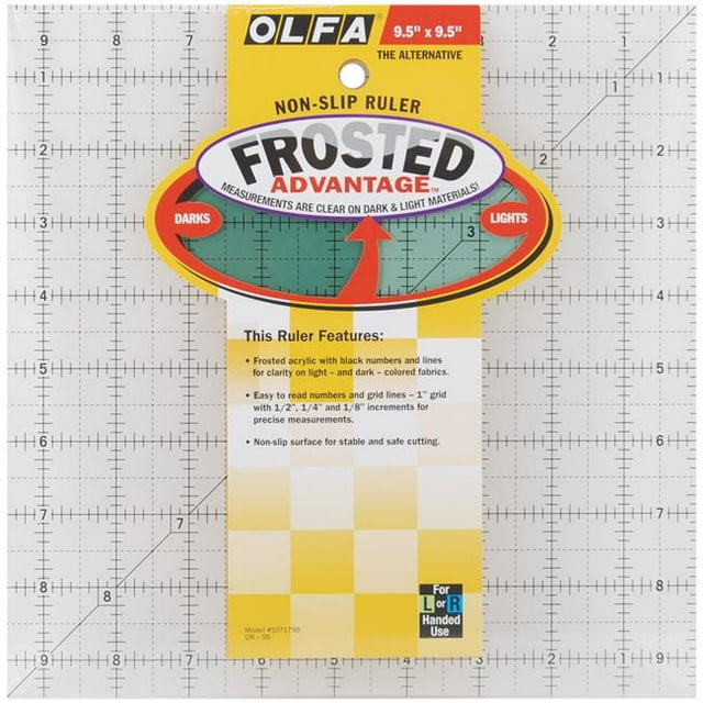 Olfa Frosted Advantage Non-Slip Ruler - Walmart.com