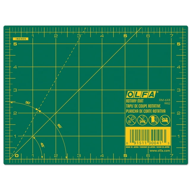 Olfa Gridded Cutting Mat, 6" x 8" - Walmart.com