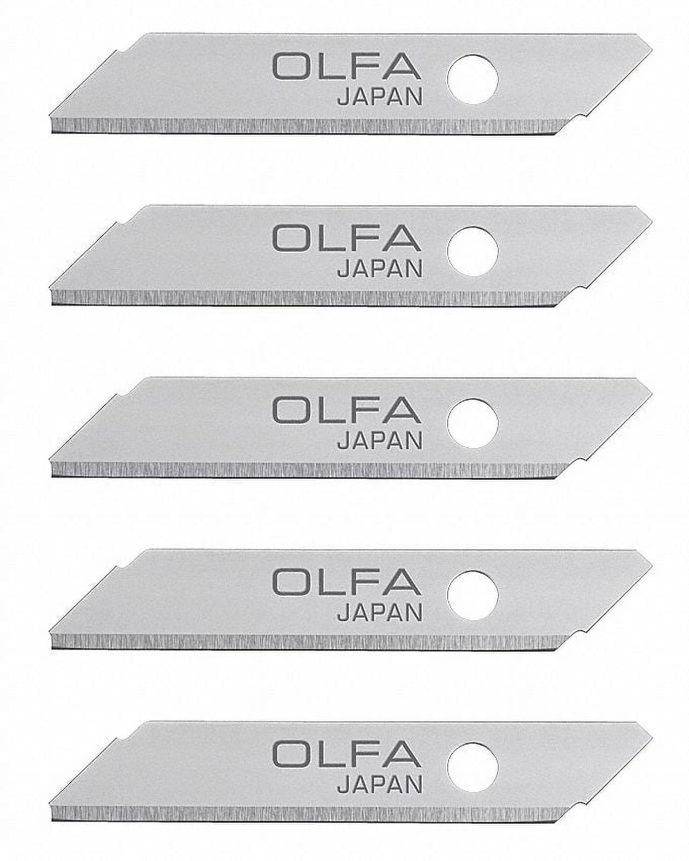 Olfa Single Edge Utility Blade,6mm W, PK5 TSB-1 - Walmart.com