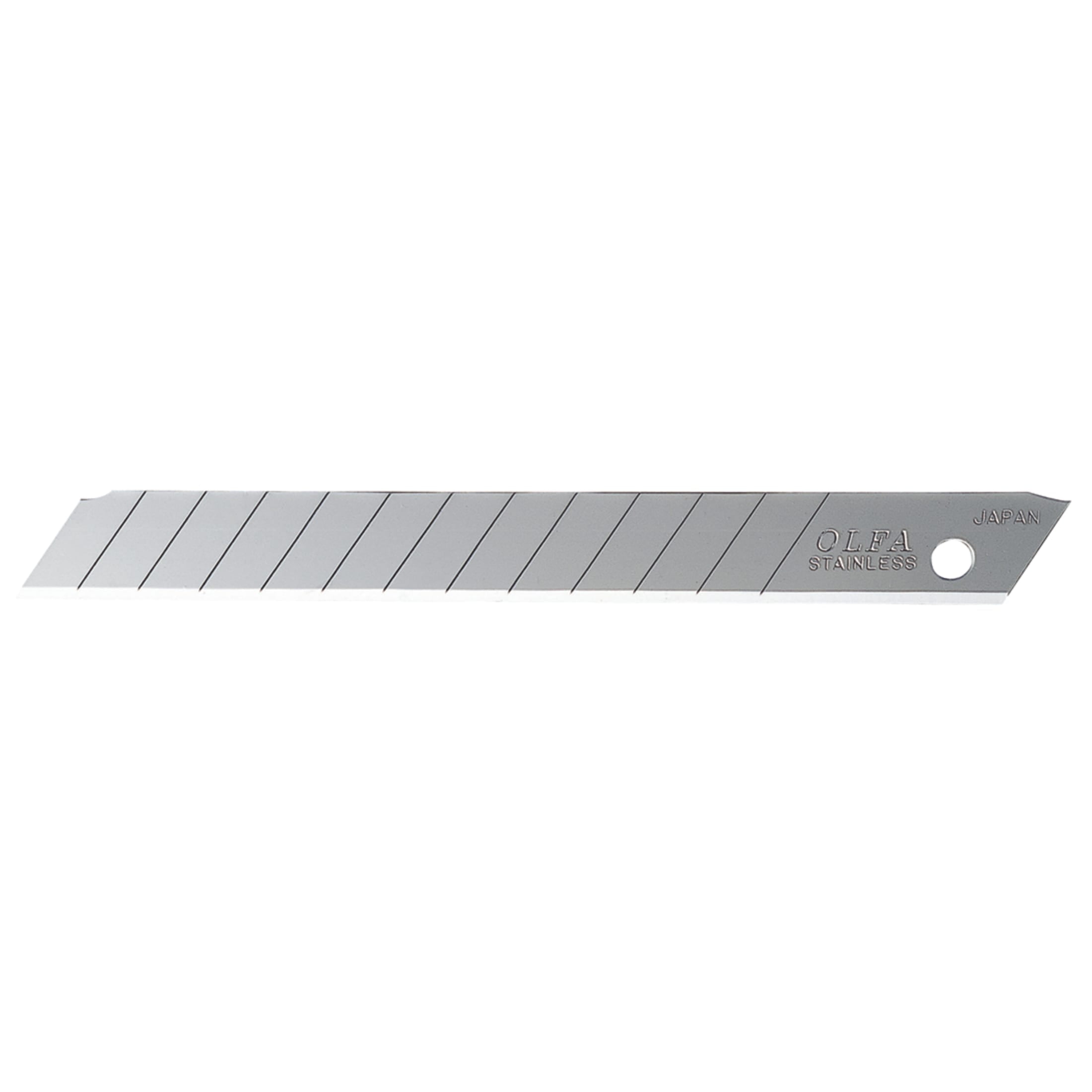 Olfa Stainless Steel Cutter for Cutting Paper, Snap-Off Blades 10/Pkg ...