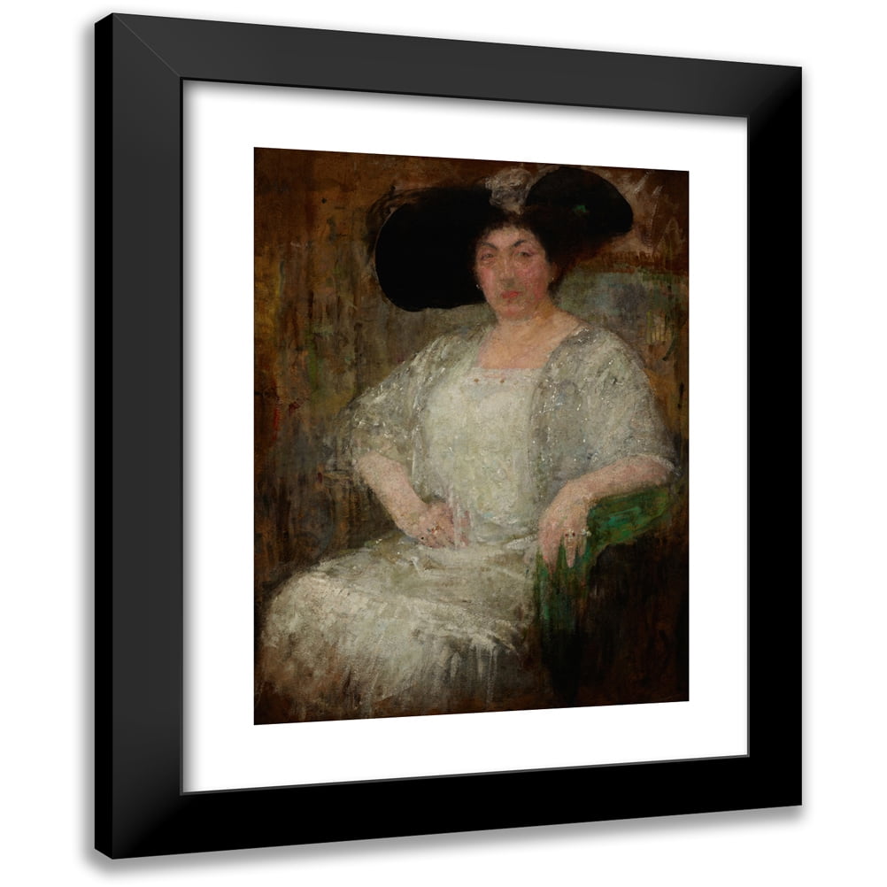 Olga Boznanska 14x18 Black Modern Framed Museum Art Print Titled ...