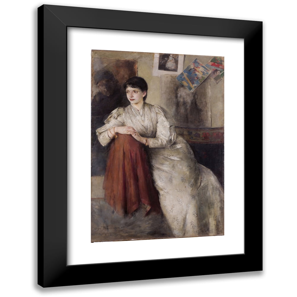 Olga Boznanska 17x24 Black Modern Framed Museum Art Print Titled ...