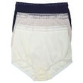 Olga Womens Secret Hug Scoop Full Brief 3-Pack Style-873J3 - Walmart.com