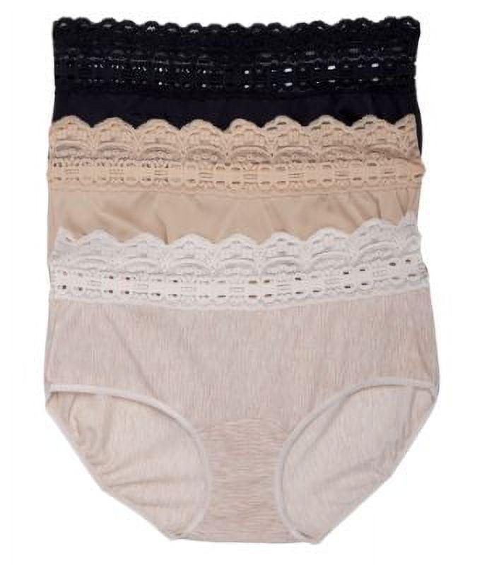 Olga Womens Secret Hug Scoop Hipster 3-Pack Style-0913J3 - Walmart.com