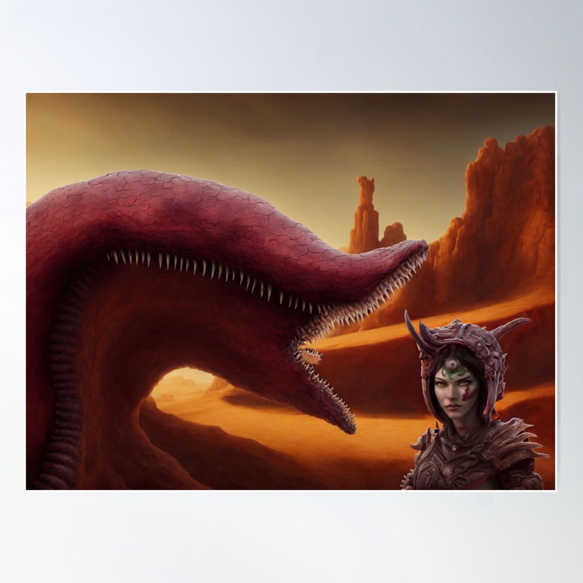 Olgoi-Khorkhoi The Mongolian Death-Worm Next To A Witch-Doctor That ...