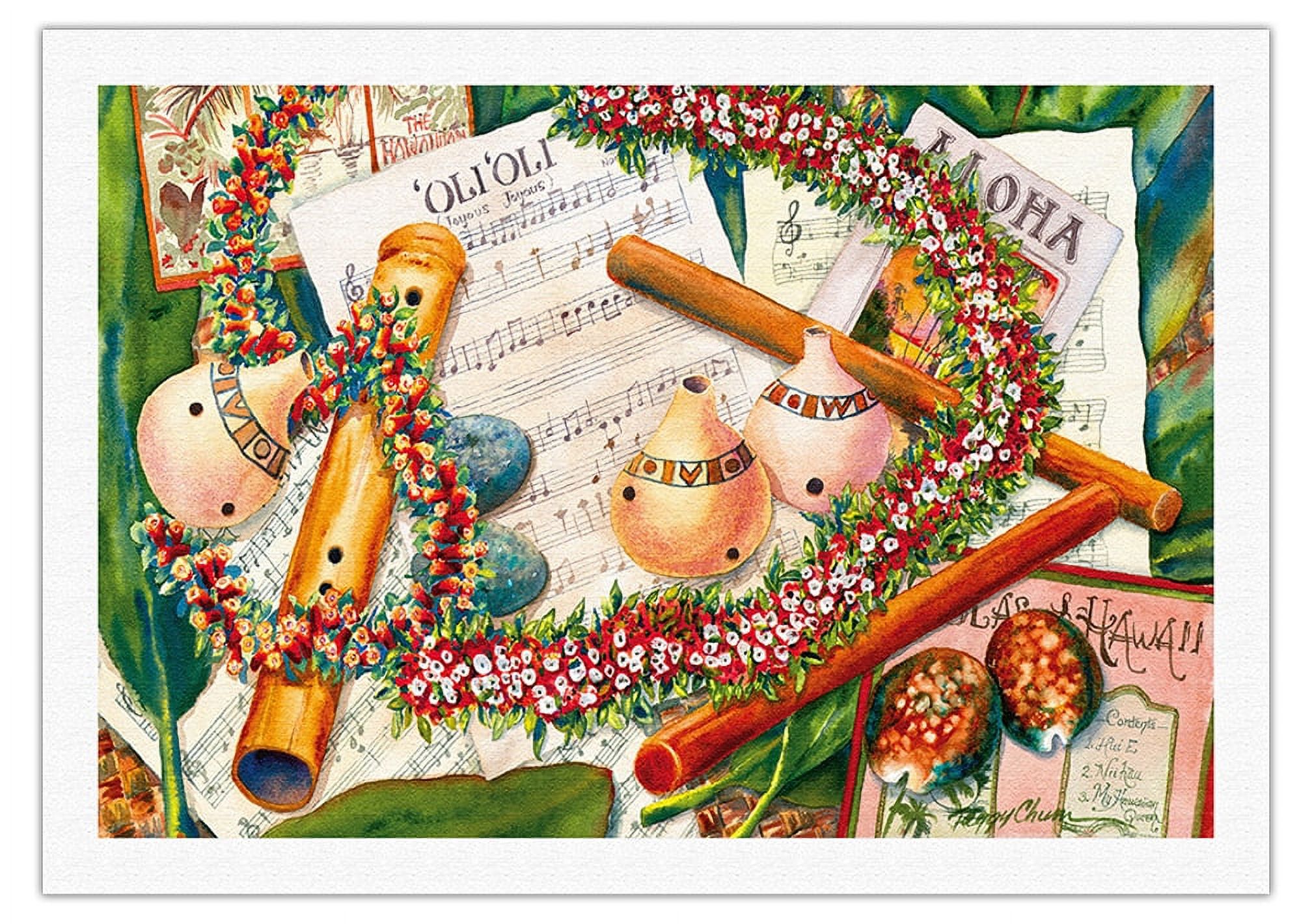 ‘Oli ‘Oli (Hawaiian Chants) - Gourds (Ipu) Nose Flute ('ohe hano ihu ...