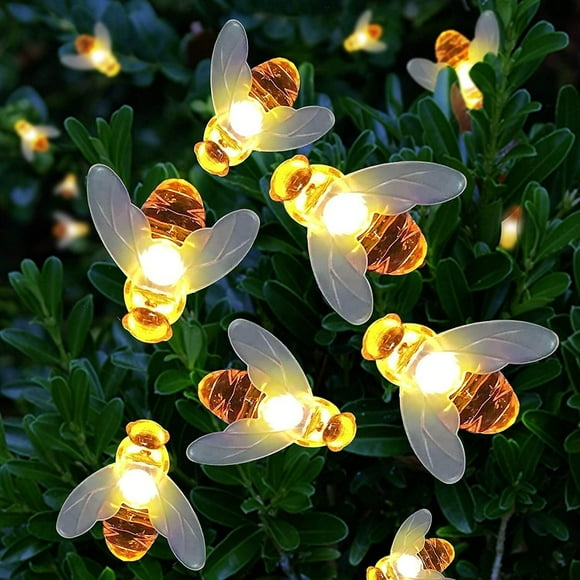 Bee Solar String Lights
