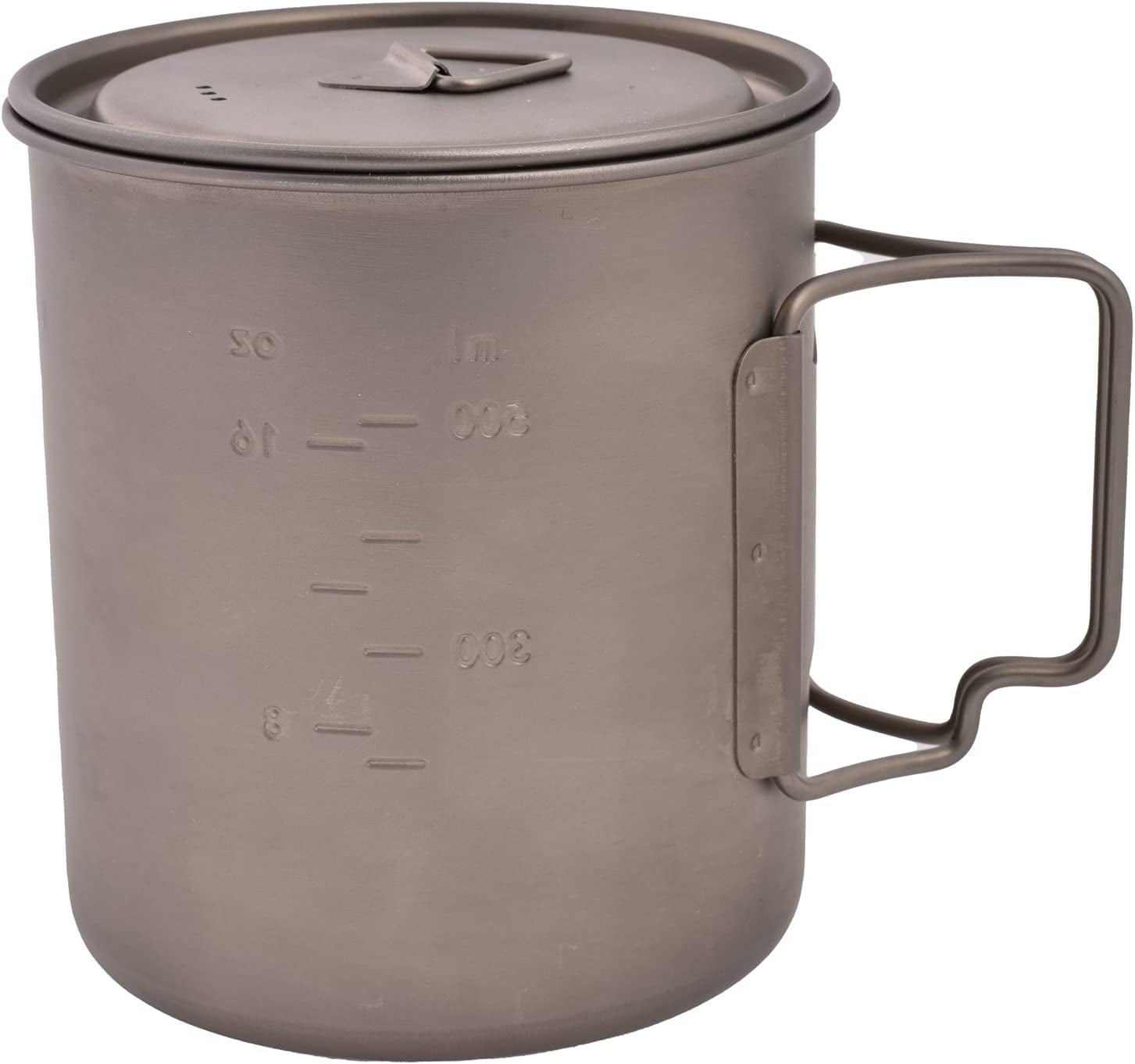 Olicamp Titanium Space Saver Camping Mug with Lid, One Size (TS6-750ML ...