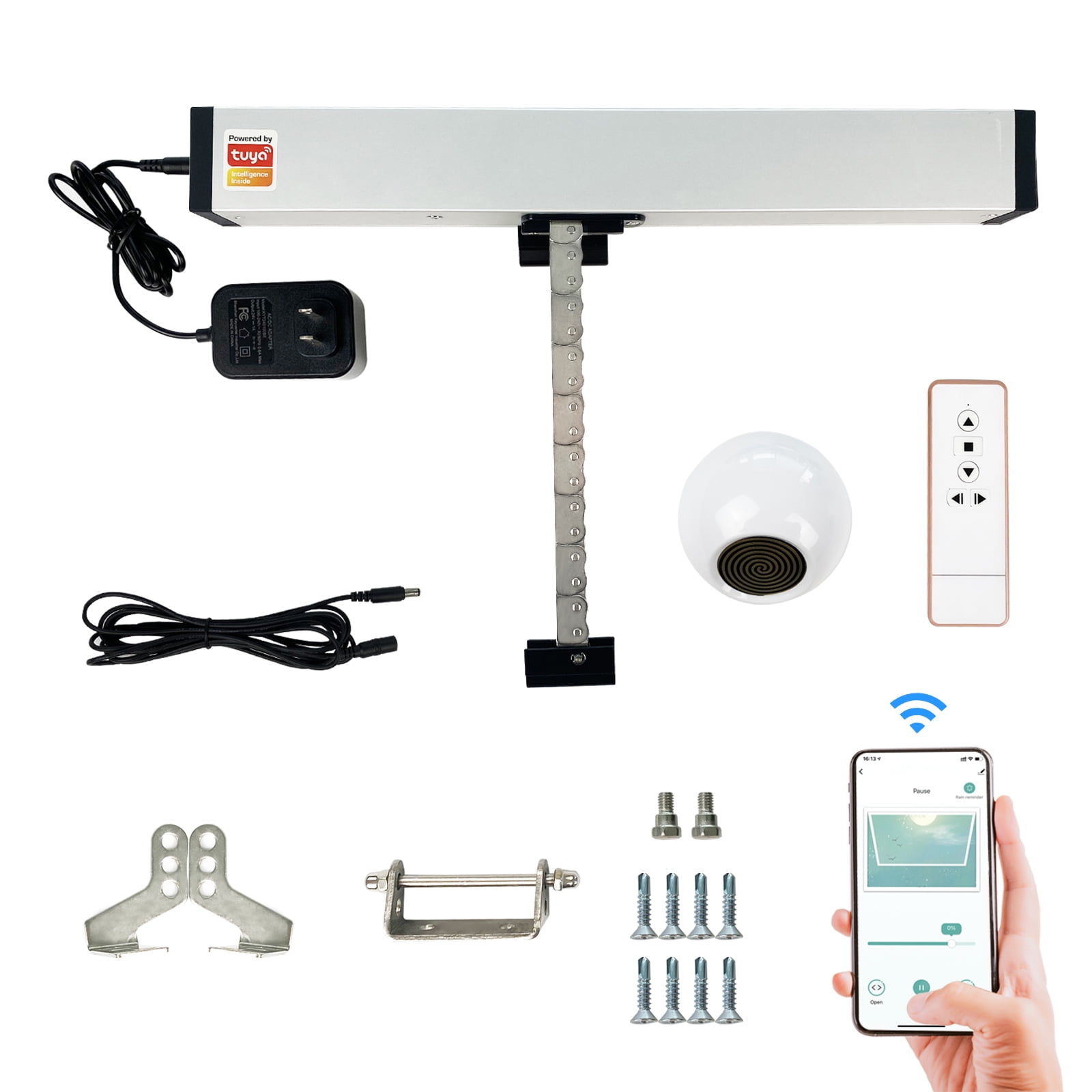 Olideauto Electric Window Opener & Closer, Wireless Rain Sensor ...