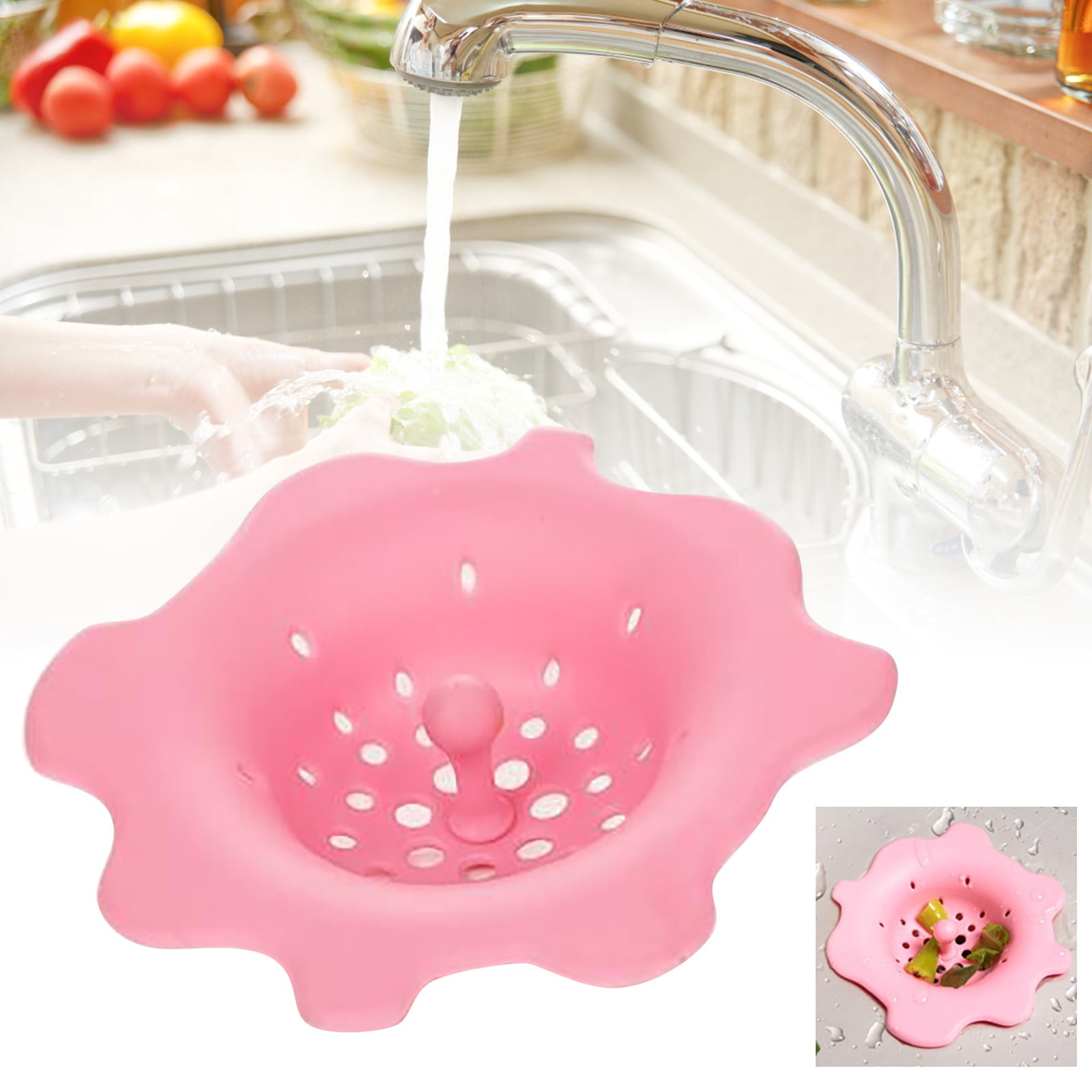 Oliegs Filter Shower Drain Cover Kitchen Sewer Kitchen Drainer Drain ...