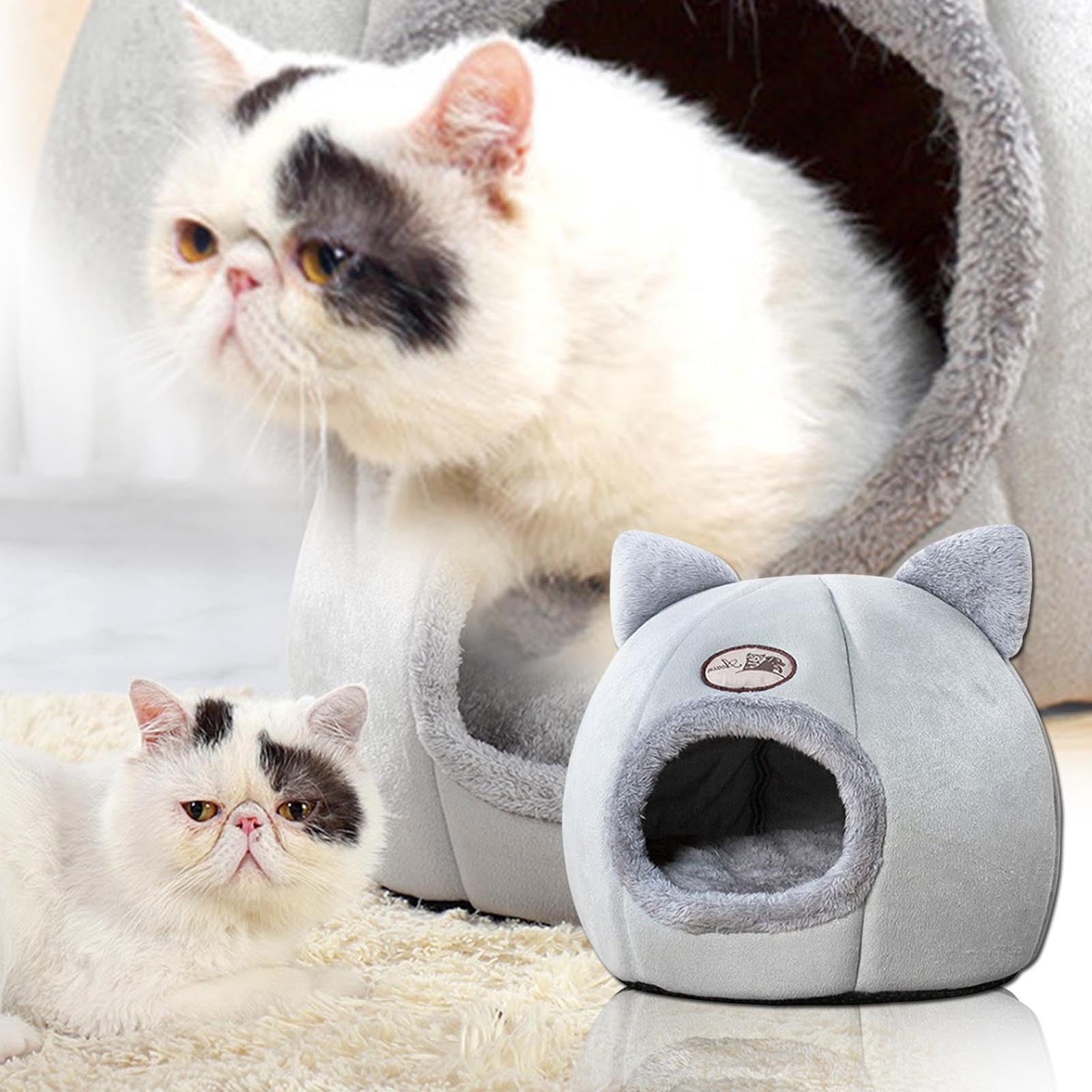 Oliegs Wicked Pet Tent Bed Self Warming 2in1 Cat Hut With Removable And ...