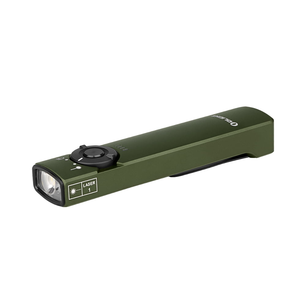 Olight Arkfeld OD Green, Green Laser & White Light, 1000L, CW 5700K ...