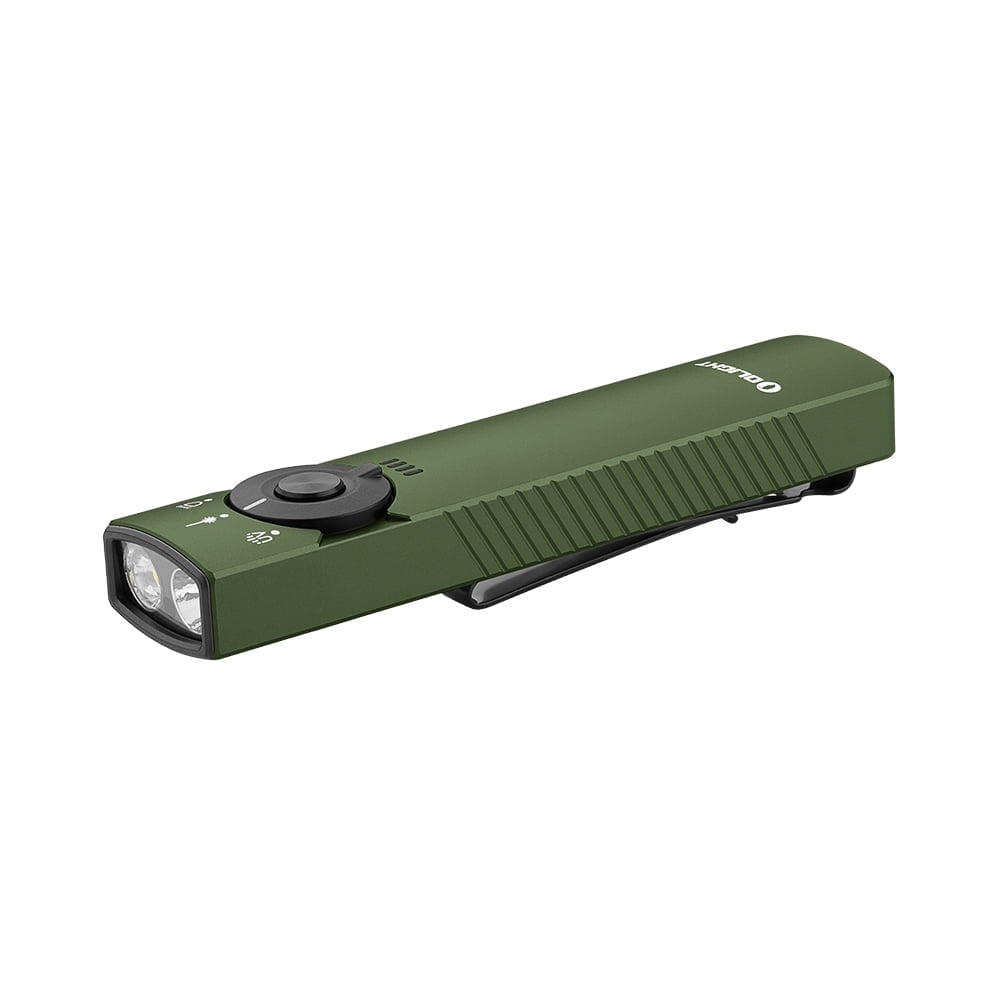 OLIGHT Arkfeld Pro Flat Rechargeable EDC Flashlight with 1300 Lumens ...