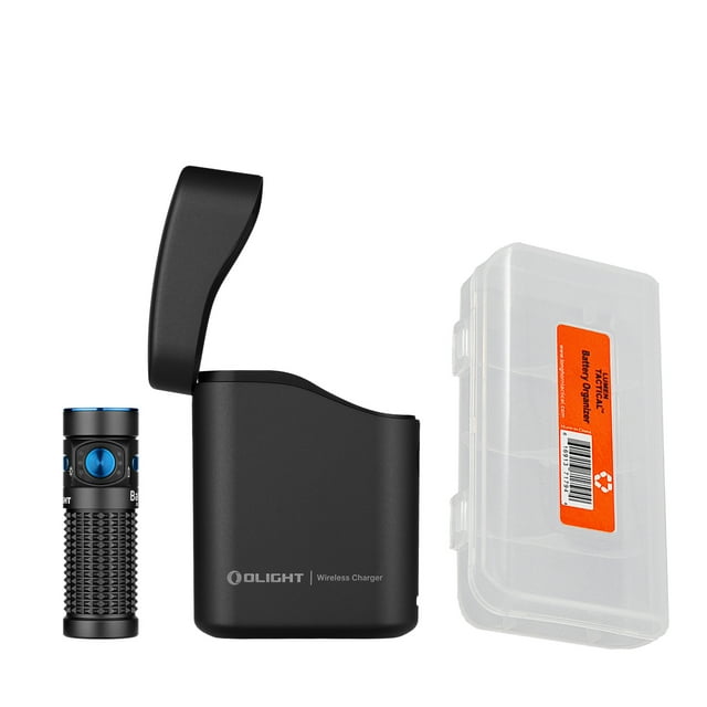 Olight Baton 4 Premium 1300 Lumen Rechargeable EDC Flashlight with ...