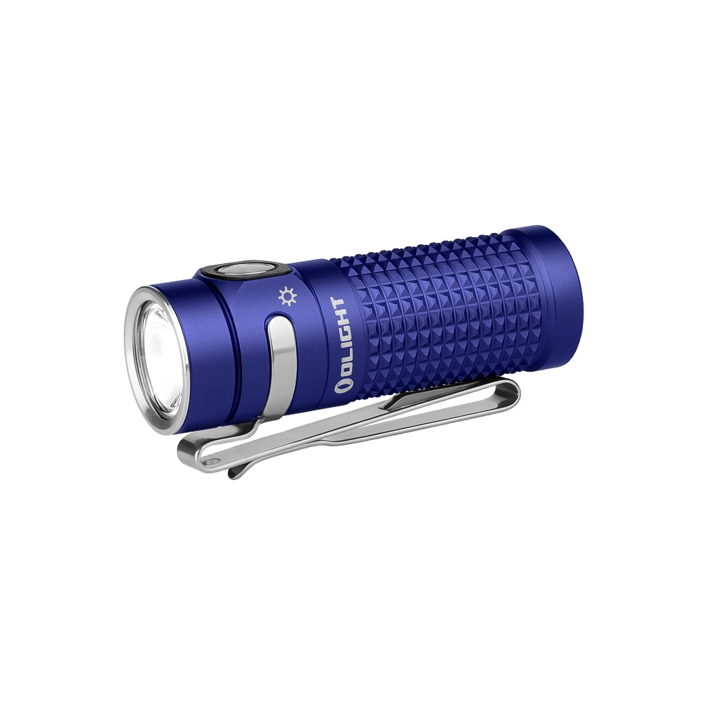 Olight Baton 4 Regal Blue EDC Waterproof Rechargeable Flashlight, 1300 ...