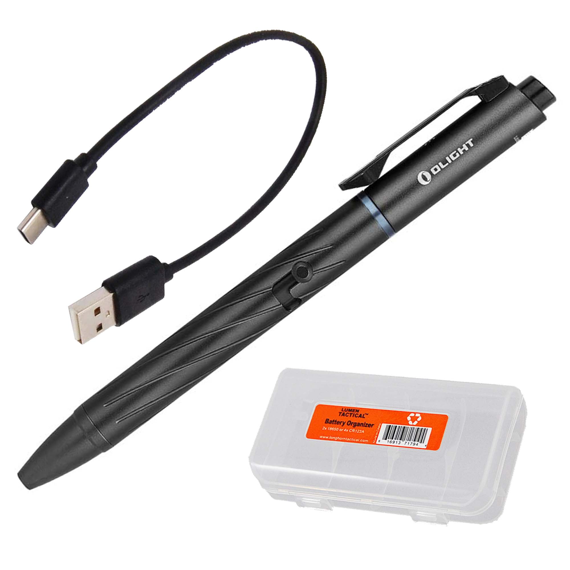 Free Shipping! Olight OPen Pro w/ Green Pointer LED Penlight, White ...