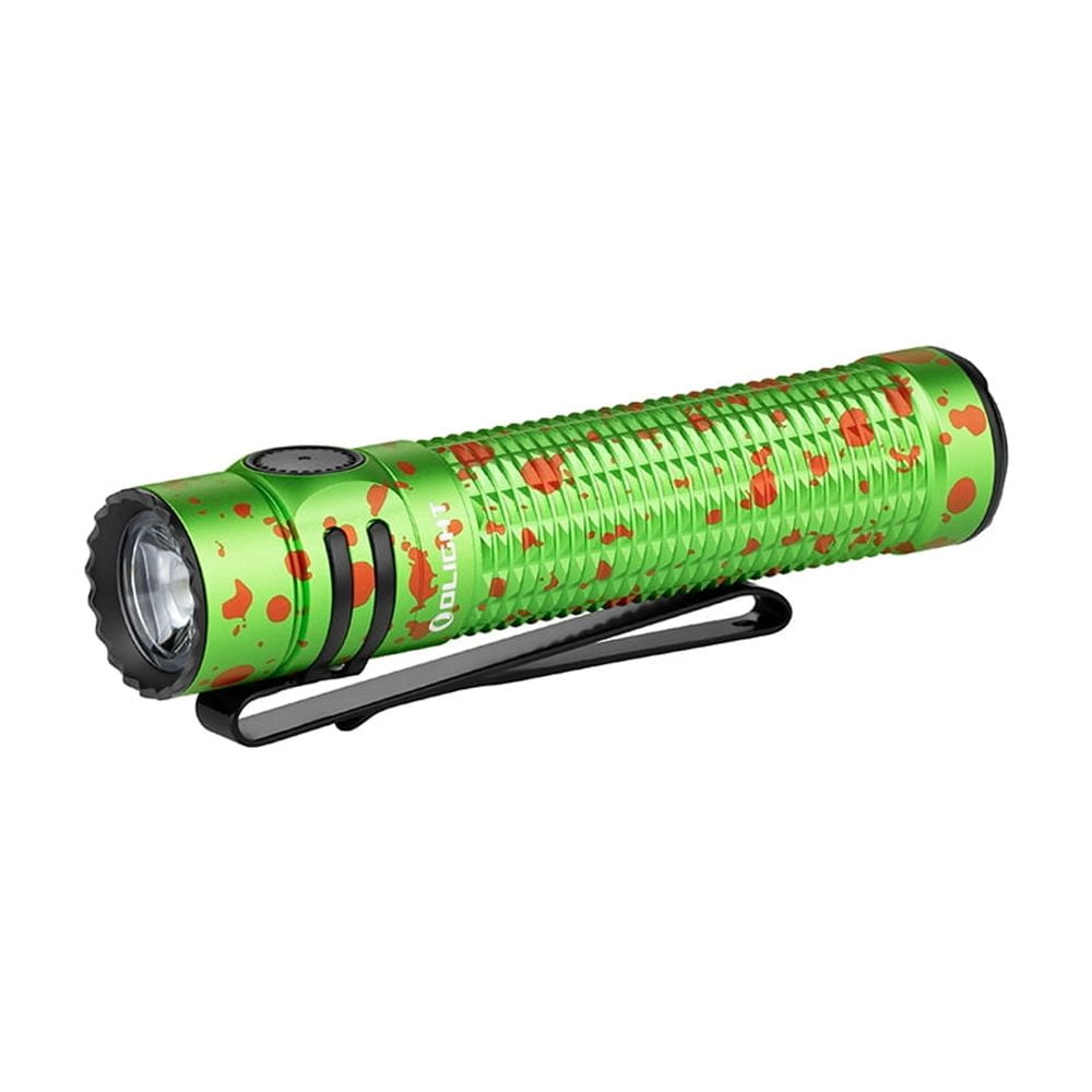 Olight Warrior Mini 3 Zombie Green Tactical Rechargeable Flashlight ...